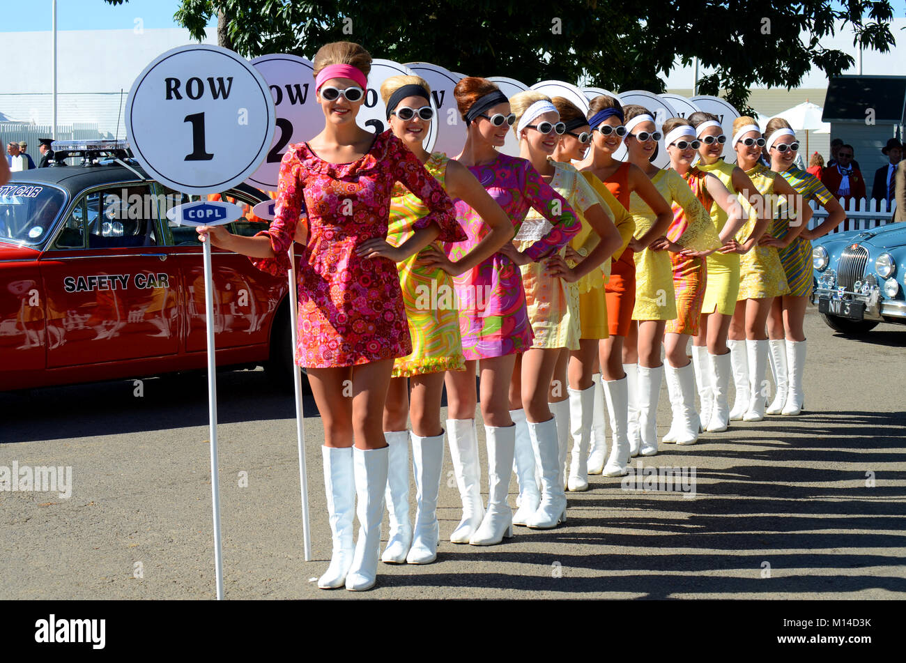 Grid girls -Fotos und -Bildmaterial in hoher Auflösung – Alamy