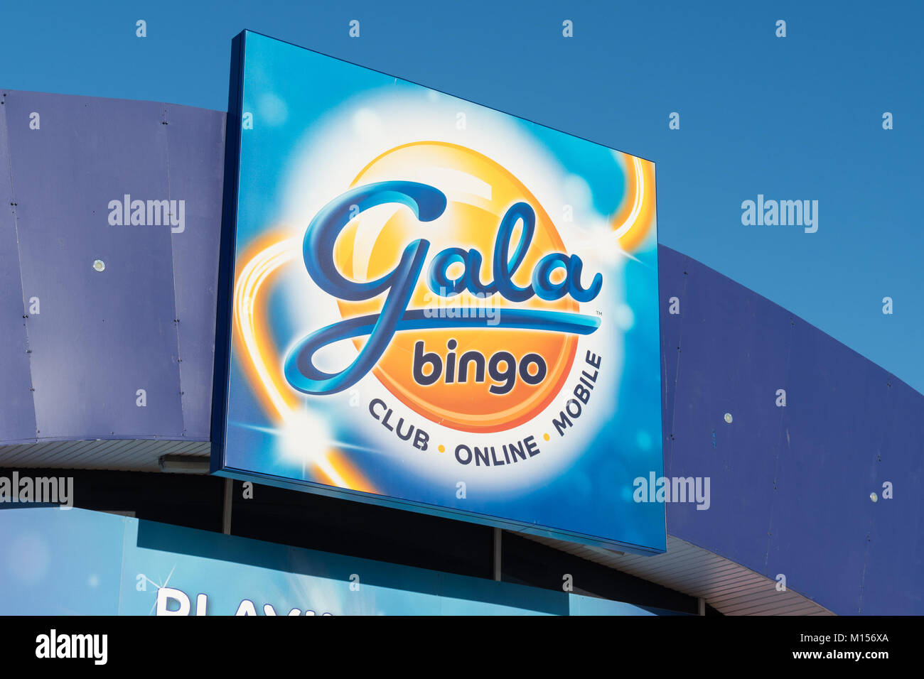 Bingo hall sign -Fotos und -Bildmaterial in hoher Auflösung – Alamy