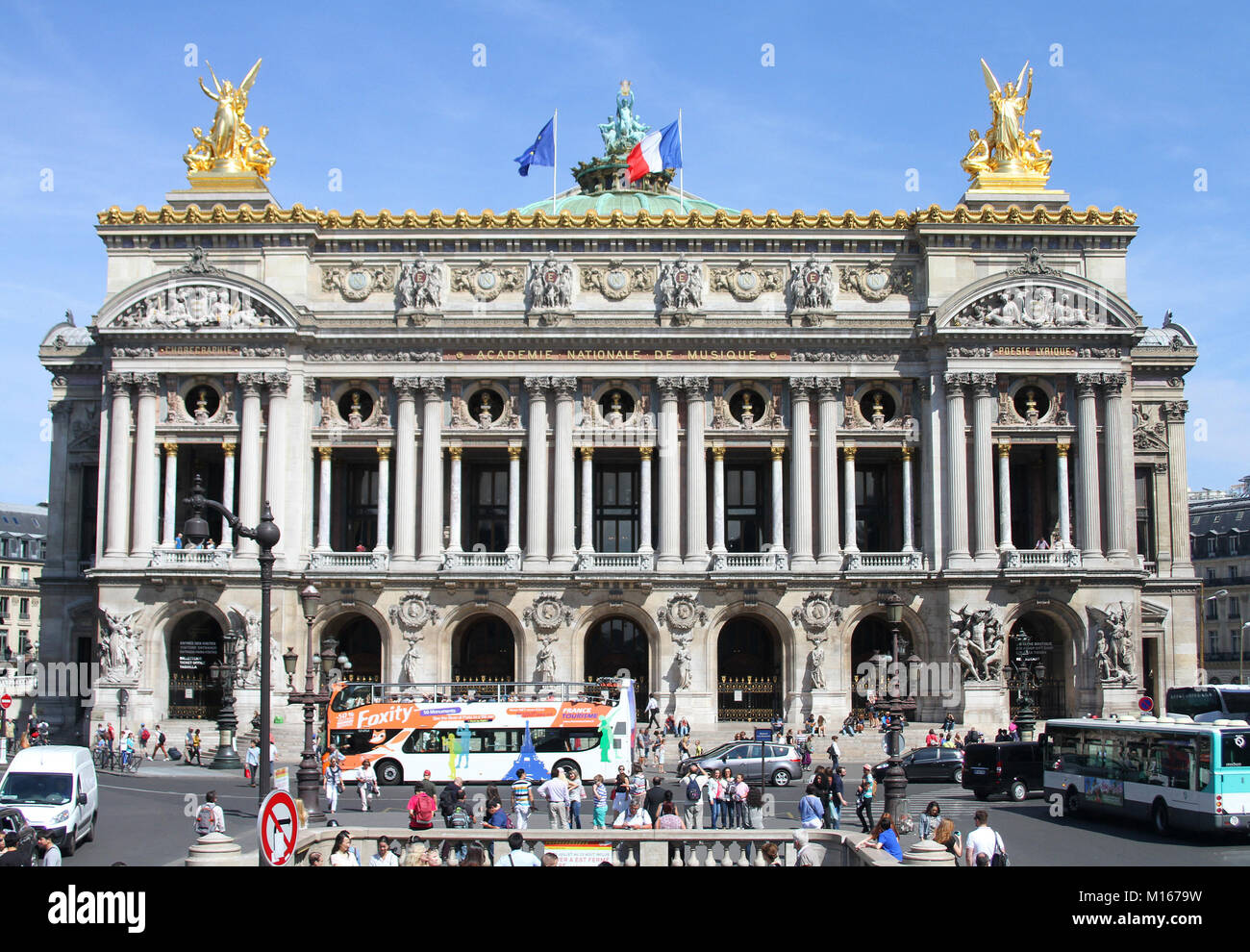 Frankreich palais garnier opernhausfassade Stockfotos und -bilder ...
