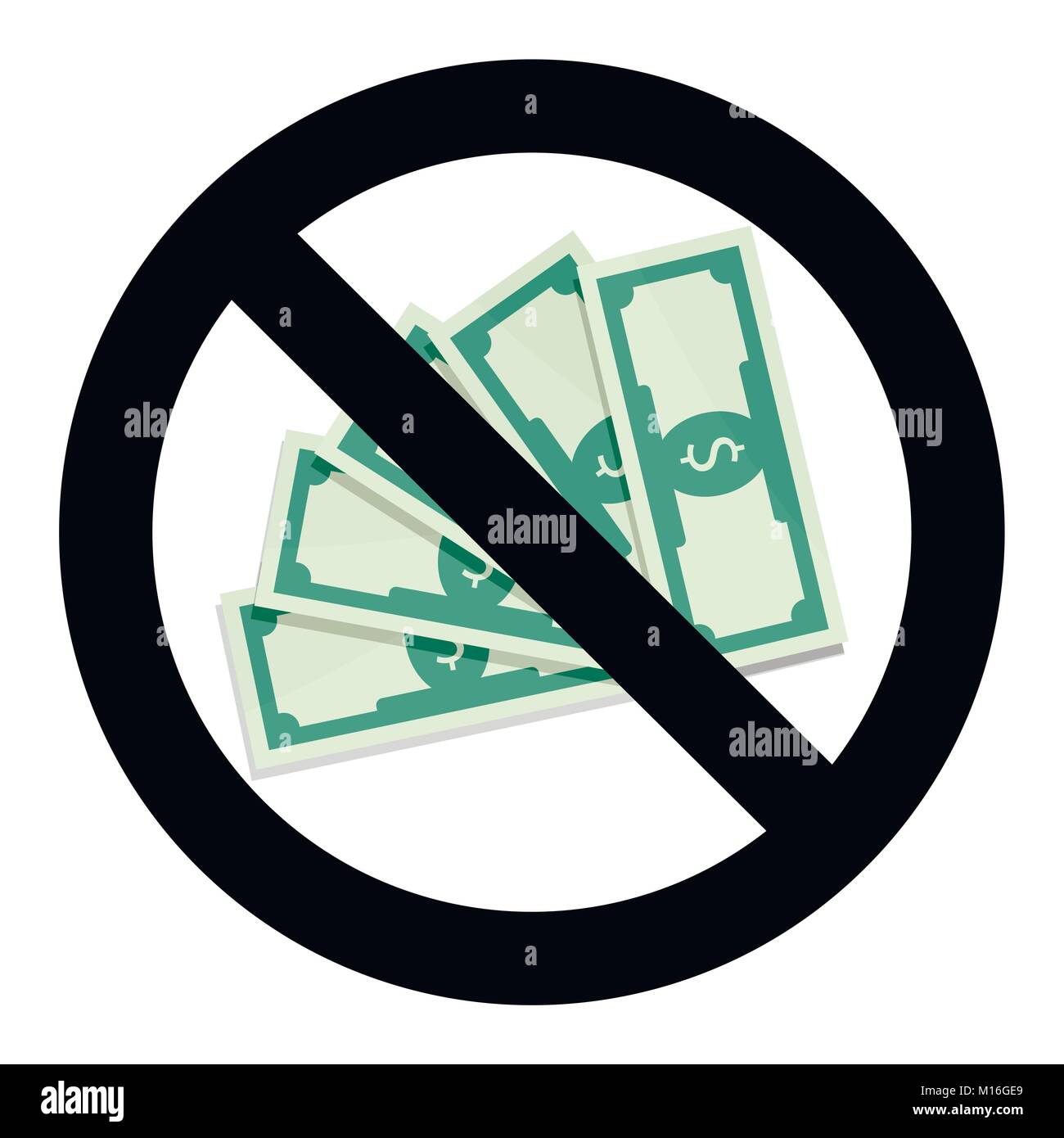 Mach kunst kein geld Stock-Vektorgrafiken kaufen - Alamy