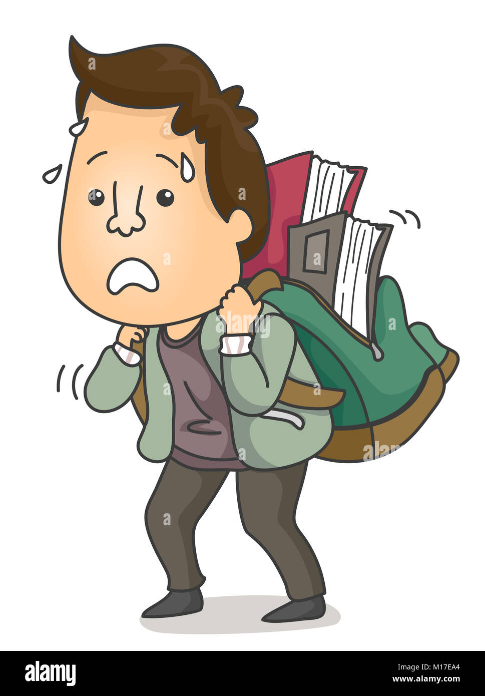 Schwerer rucksack -Fotos und -Bildmaterial in hoher Auflösung – Alamy