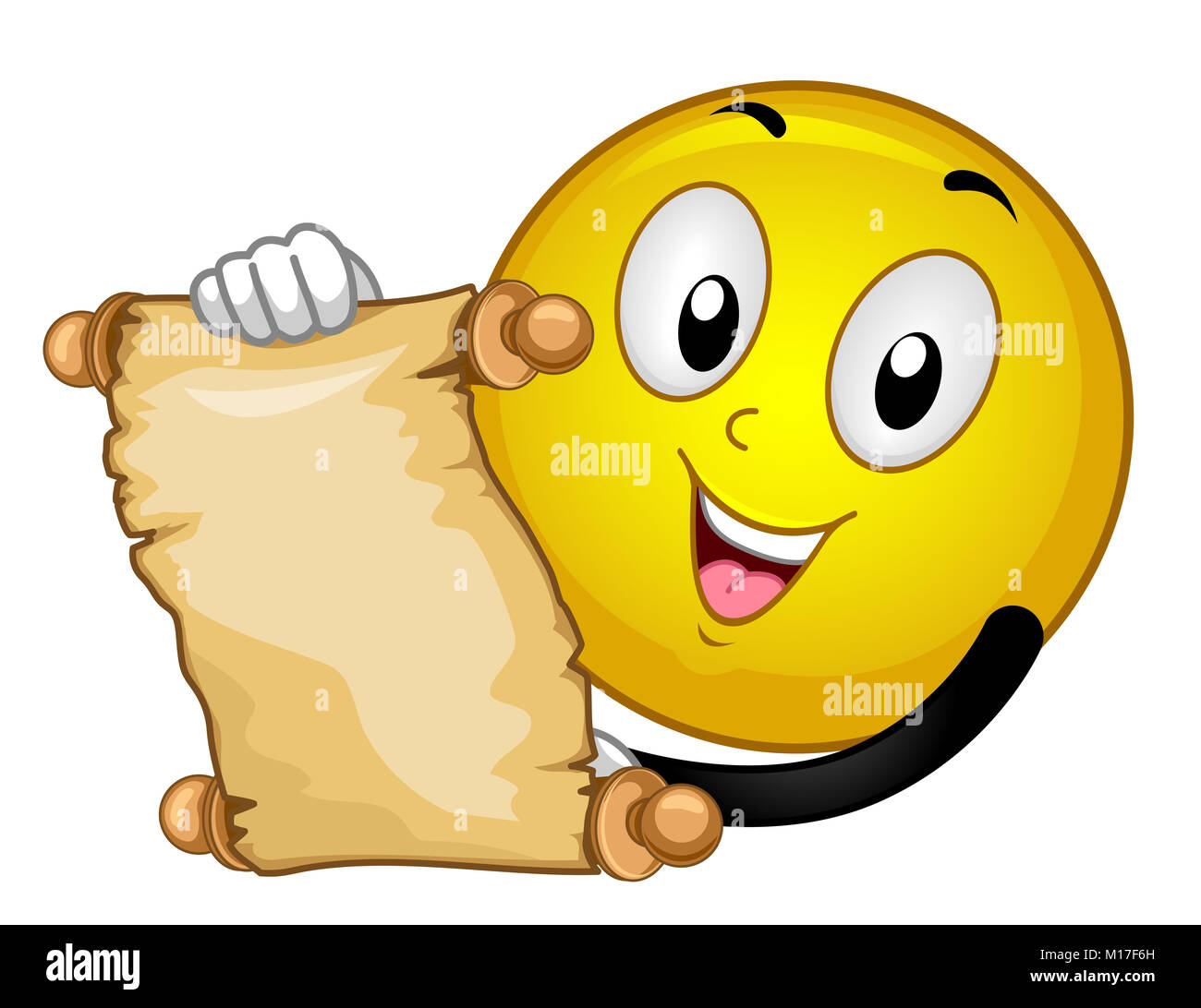 Old Scroll Banner Cartoon Stockfotos und -bilder Kaufen - Alamy