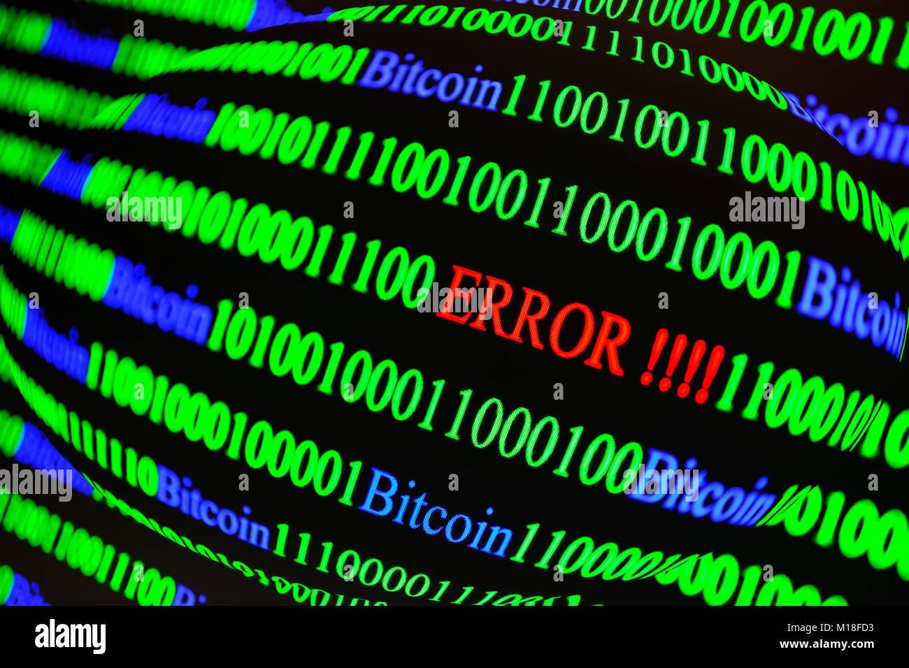 Binärcode grün -Fotos und -Bildmaterial in hoher Auflösung – Alamy