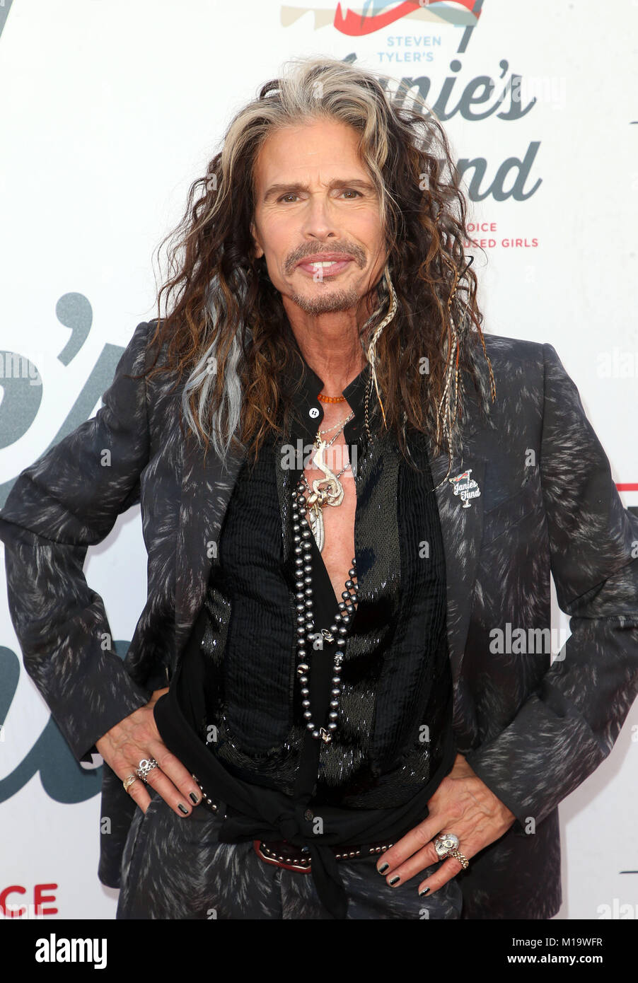 Los Angeles, CA, USA. 28 Jan, 2018. Steven Tyler. Steven Tyler und Live ...