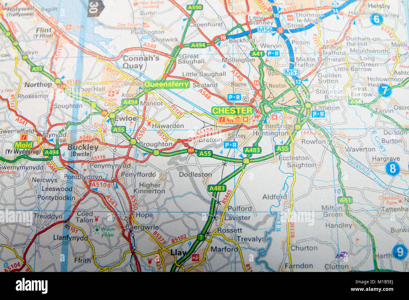 Chester city map -Fotos und -Bildmaterial in hoher Auflösung – Alamy