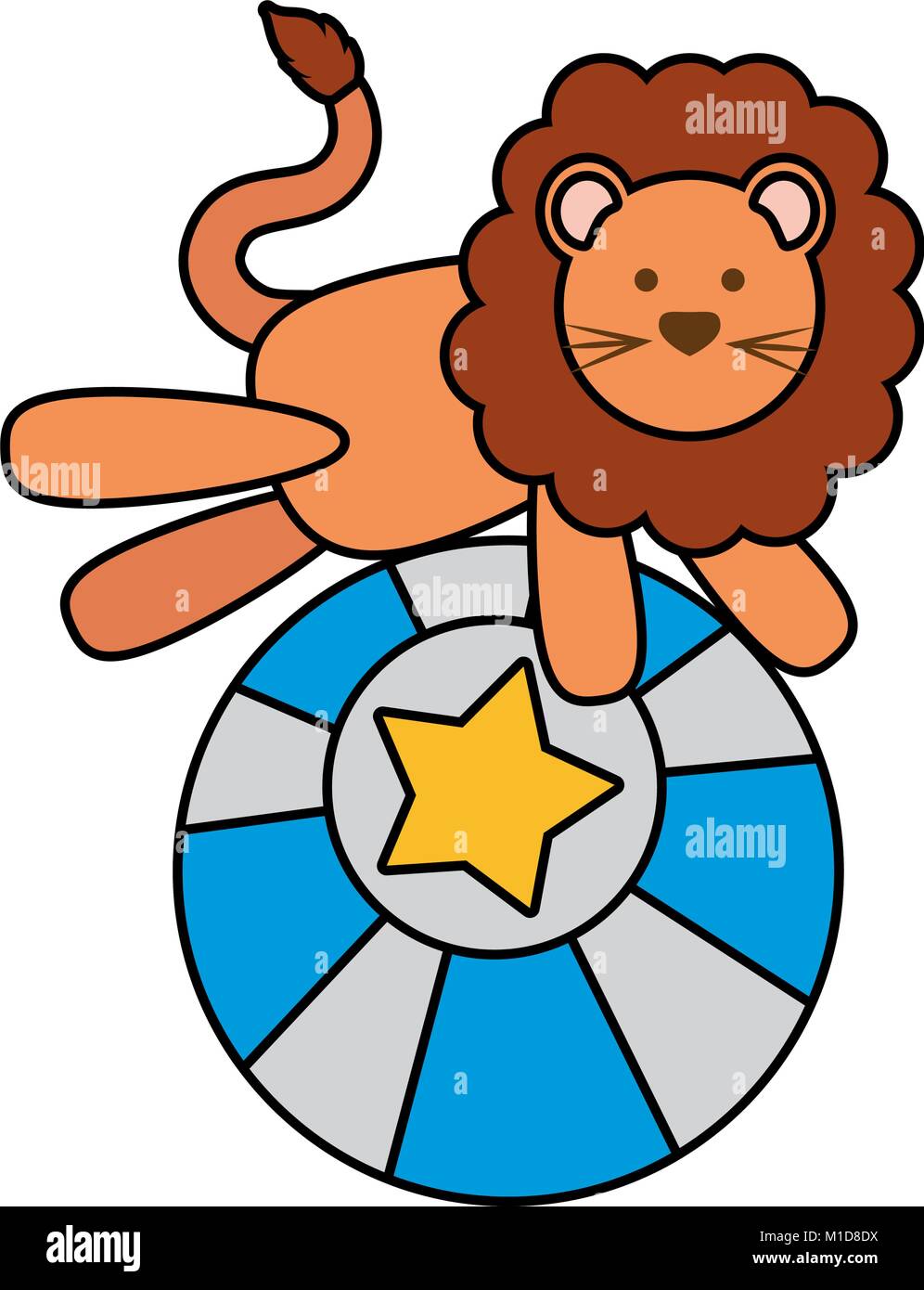 Raubkatze zirkus Stock-Vektorgrafiken kaufen - Alamy