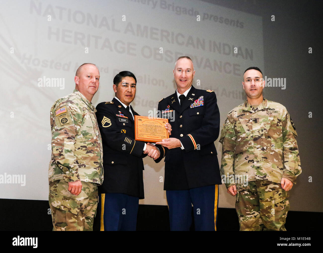 Command sergeant major of 2nd battalion -Fotos und -Bildmaterial in ...
