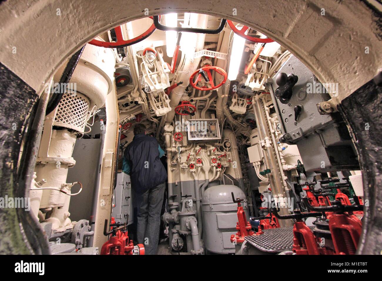LABOE, Deutschland - 30. AUGUST 2014: die Menschen besuchen deutsche U ...