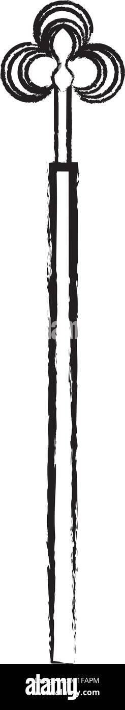 Medieval king sceptre Schwarzweiß-Stockfotos und -bilder - Alamy