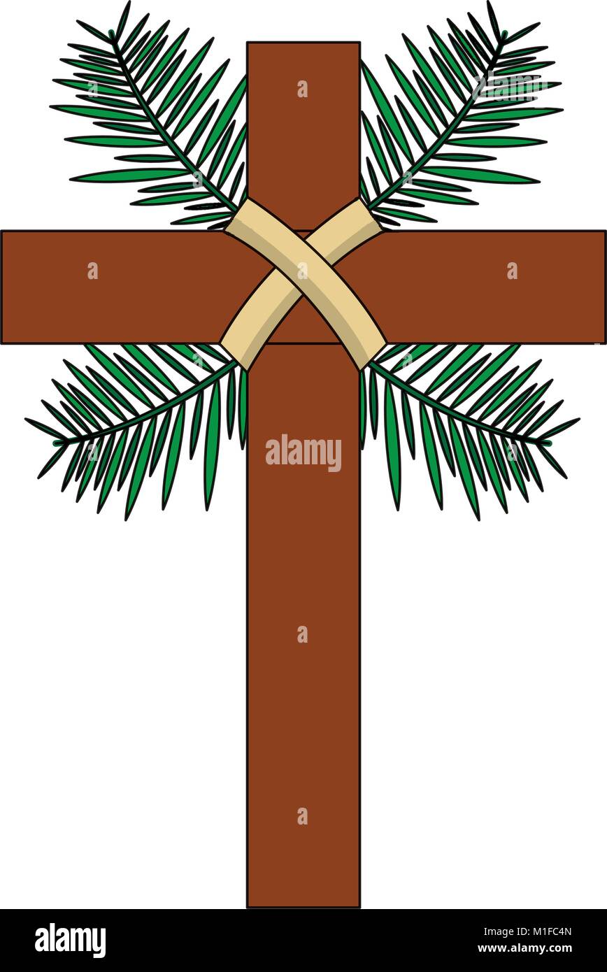 Christliche palme Stock-Vektorgrafiken kaufen - Alamy