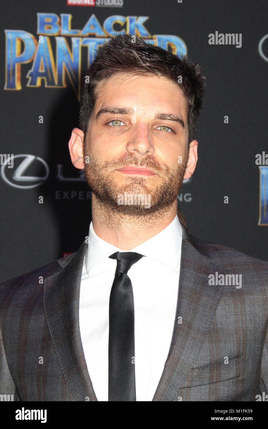 Jeff Ward 01/29/2018 Die Weltpremiere von 'Black Panther' auf der Dolby ...