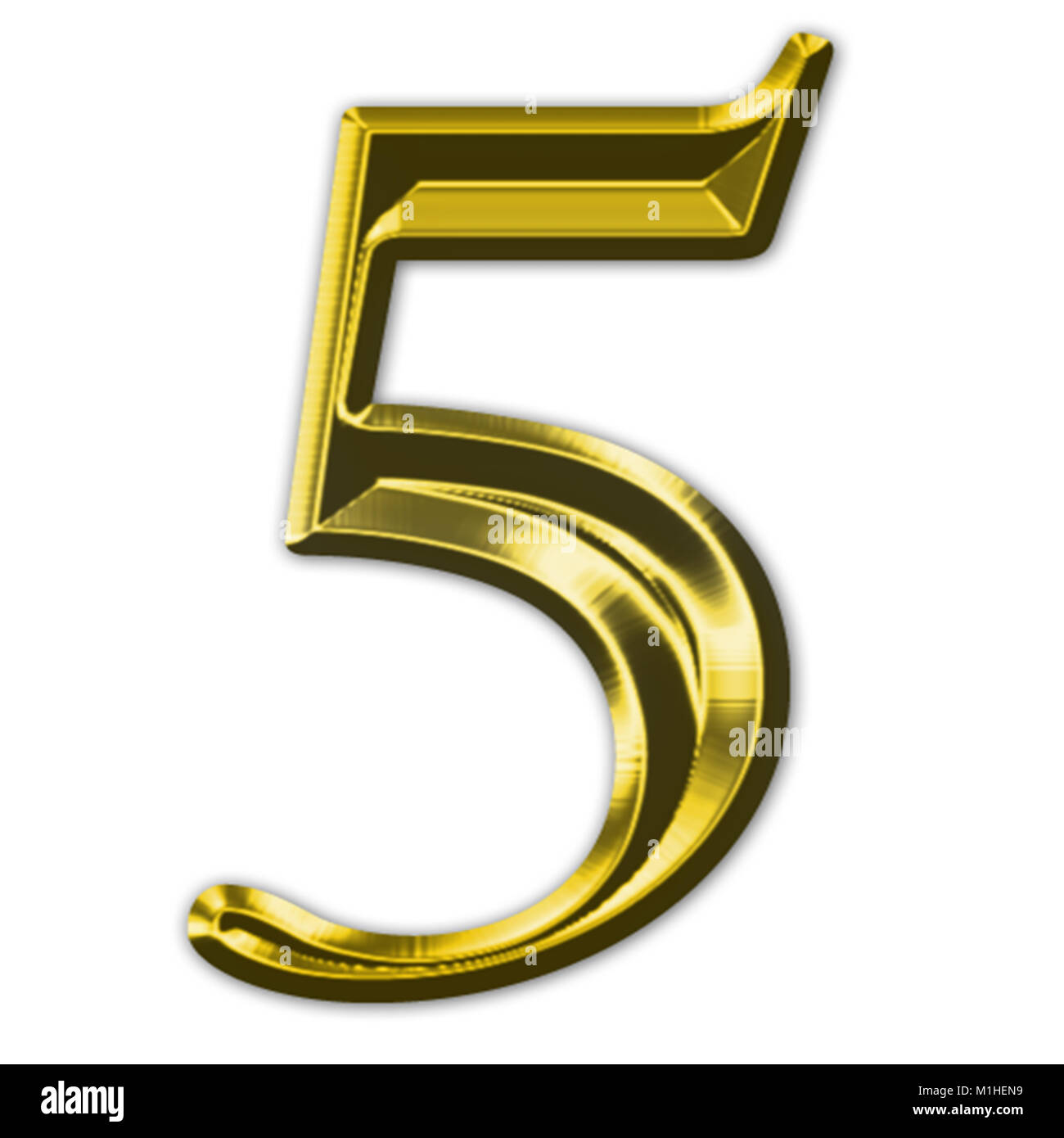 Goldene Zahl Stockfotos und -bilder Kaufen - Alamy