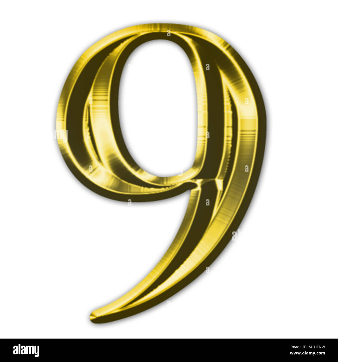 Goldene Zahl Stockfotos und -bilder Kaufen - Alamy