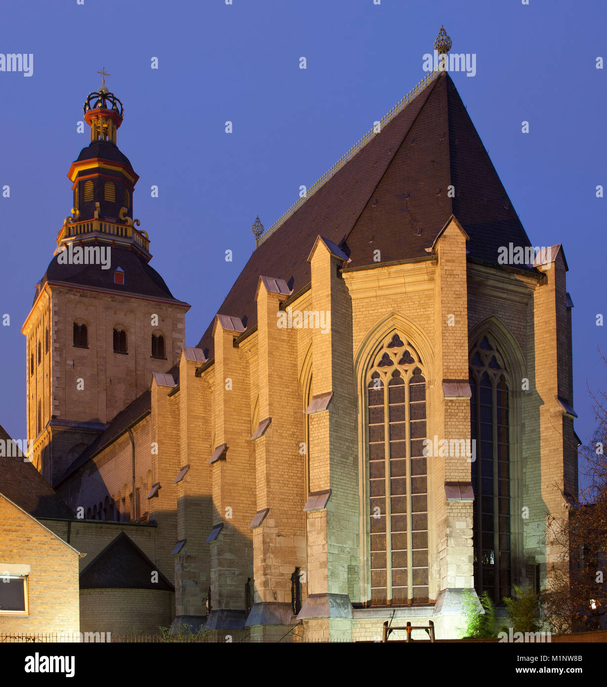 Deutschland, Köln, die romanische Kirche St. Ursula. Deutschland, Koeln ...