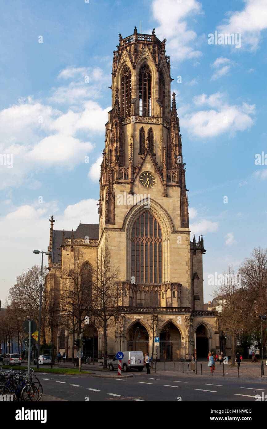 Deutschland, Köln, die Agnes Agnes Kirche im Bezirk. Deutschland, Koeln ...