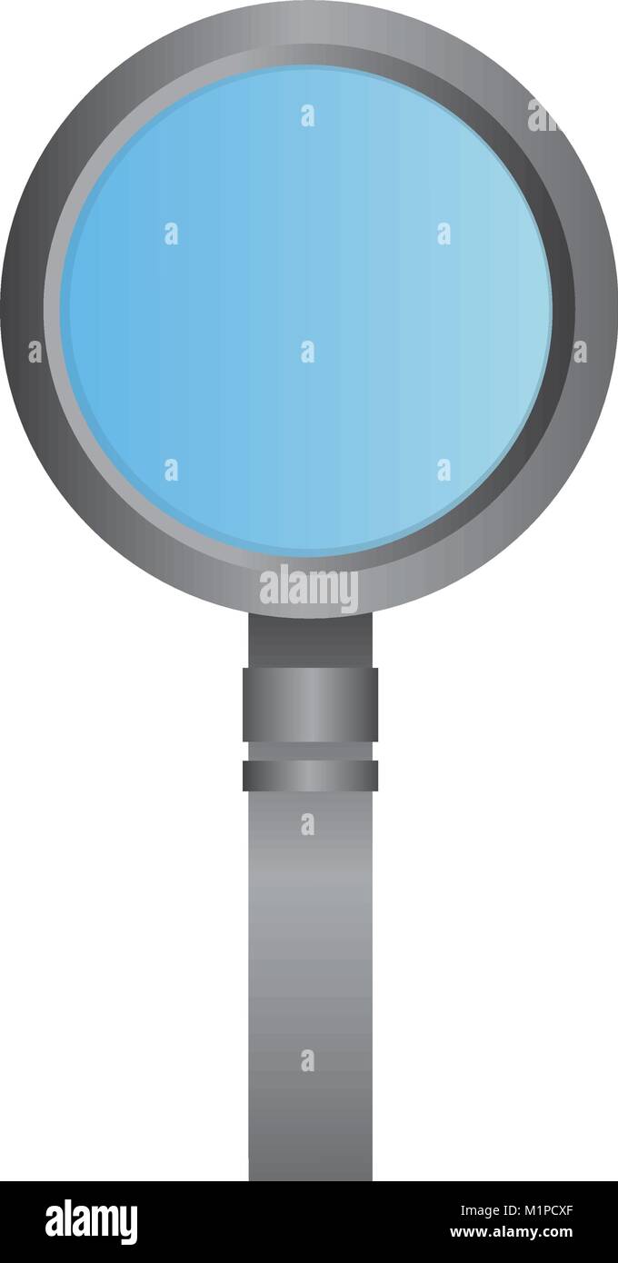Lupe icon image Stock-Vektorgrafiken kaufen - Alamy