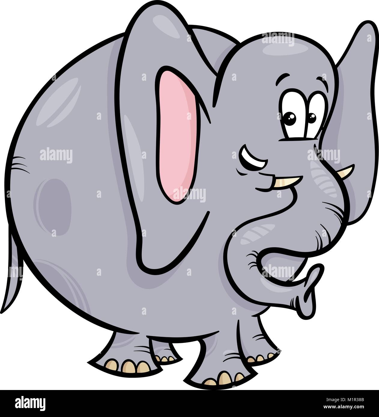 Afrikanischer buschelefant Stock-Vektorgrafiken kaufen - Alamy