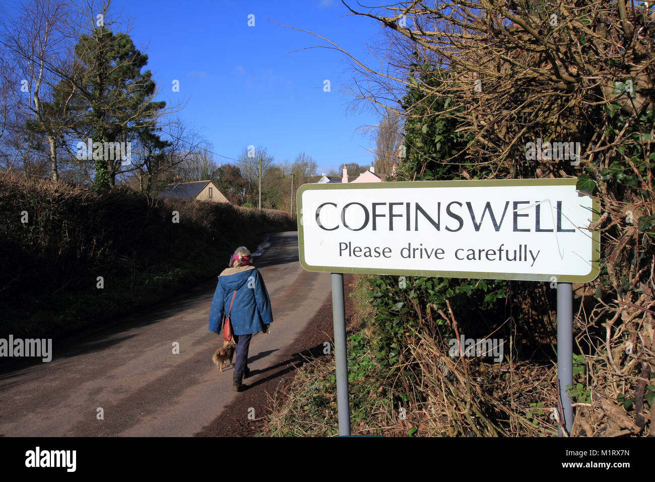 Dorfzeichen von coffinswell -Fotos und -Bildmaterial in hoher Auflösung ...