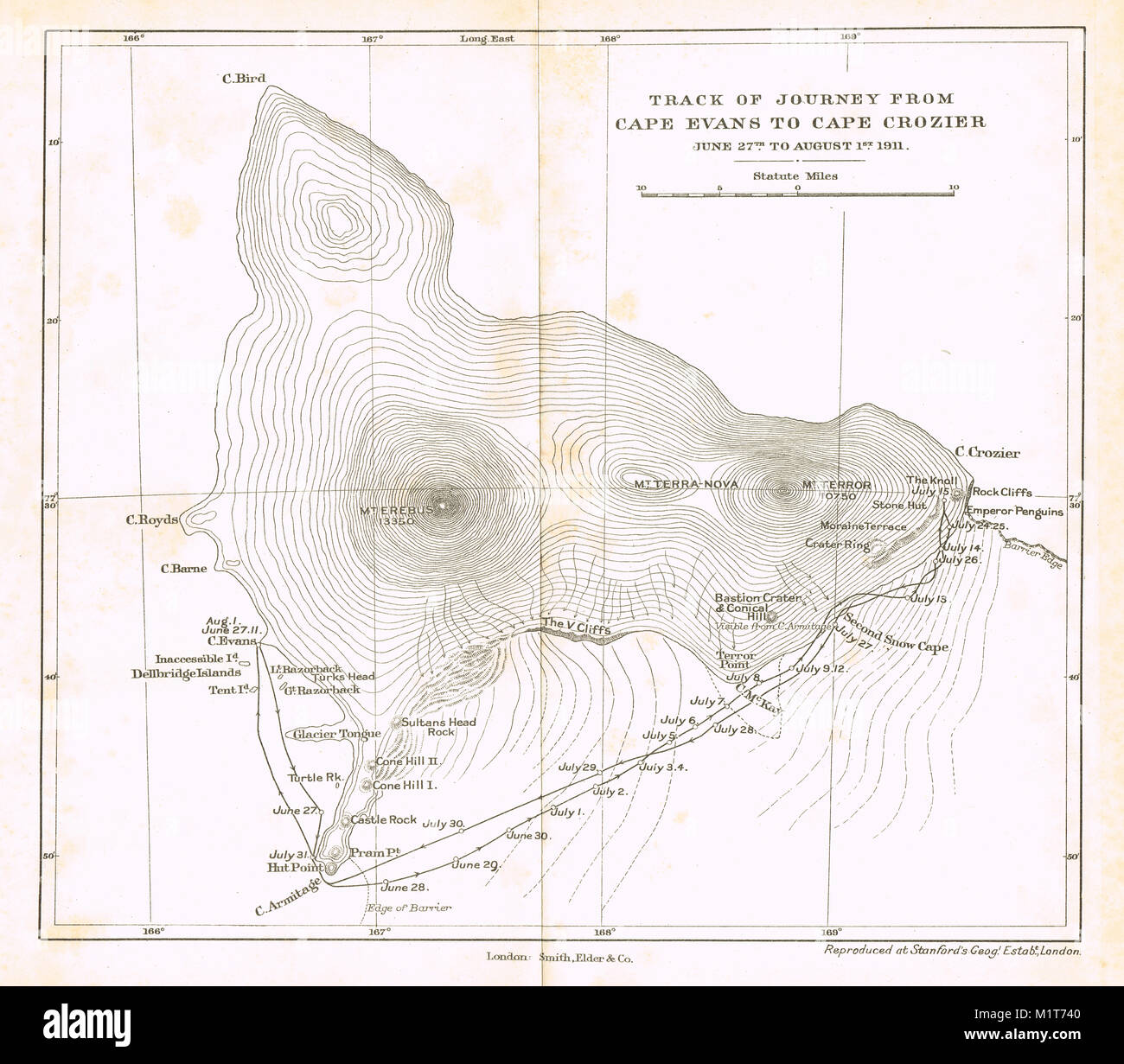 Antarctic expedition map -Fotos und -Bildmaterial in hoher Auflösung ...