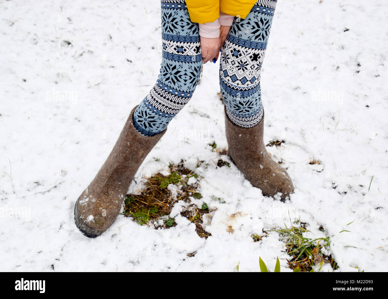 Mädchen modell schneemann -Fotos und -Bildmaterial in hoher Auflösung ...