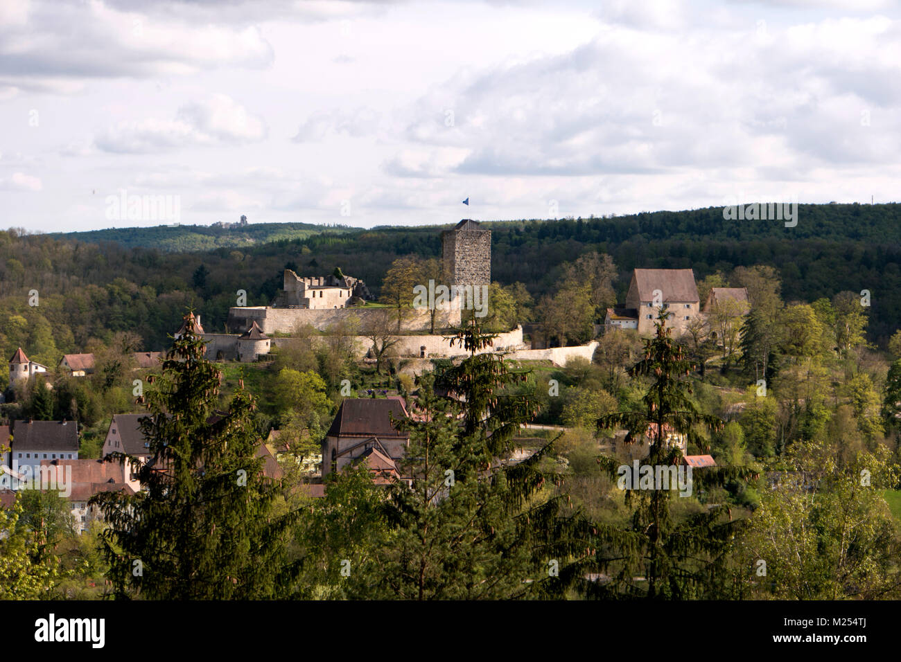 Castle Pappenheim Germany Stockfotos & Castle Pappenheim Germany Bilder ...