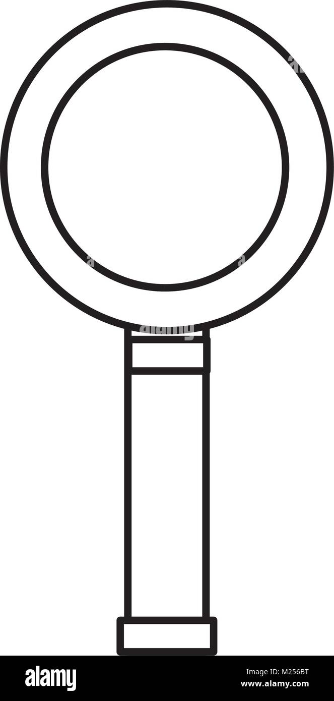 Lupe icon image Stock-Vektorgrafiken kaufen - Alamy