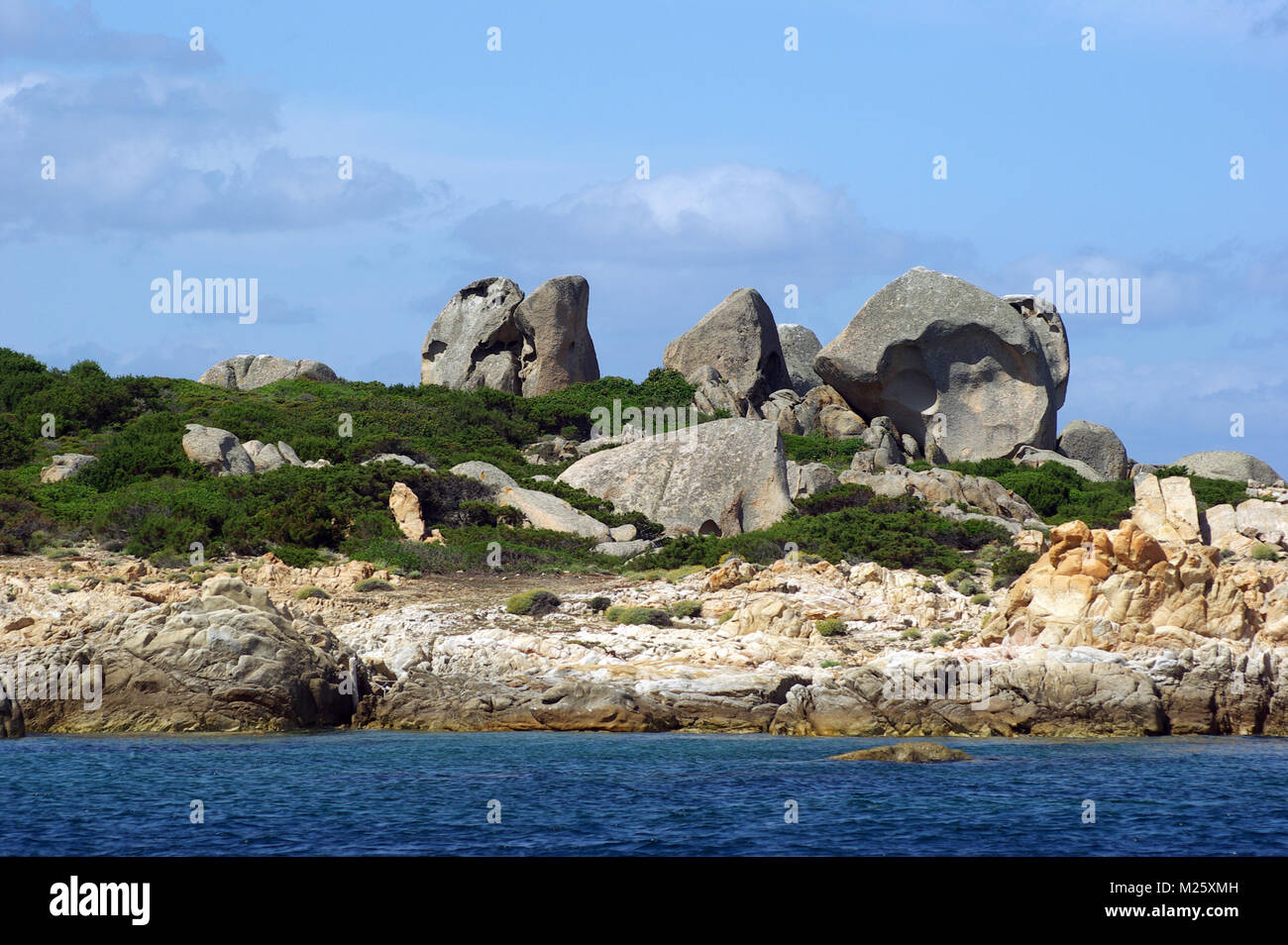 Santa Maria Island, La Maddalena, Sardinien Stockfotografie - Alamy
