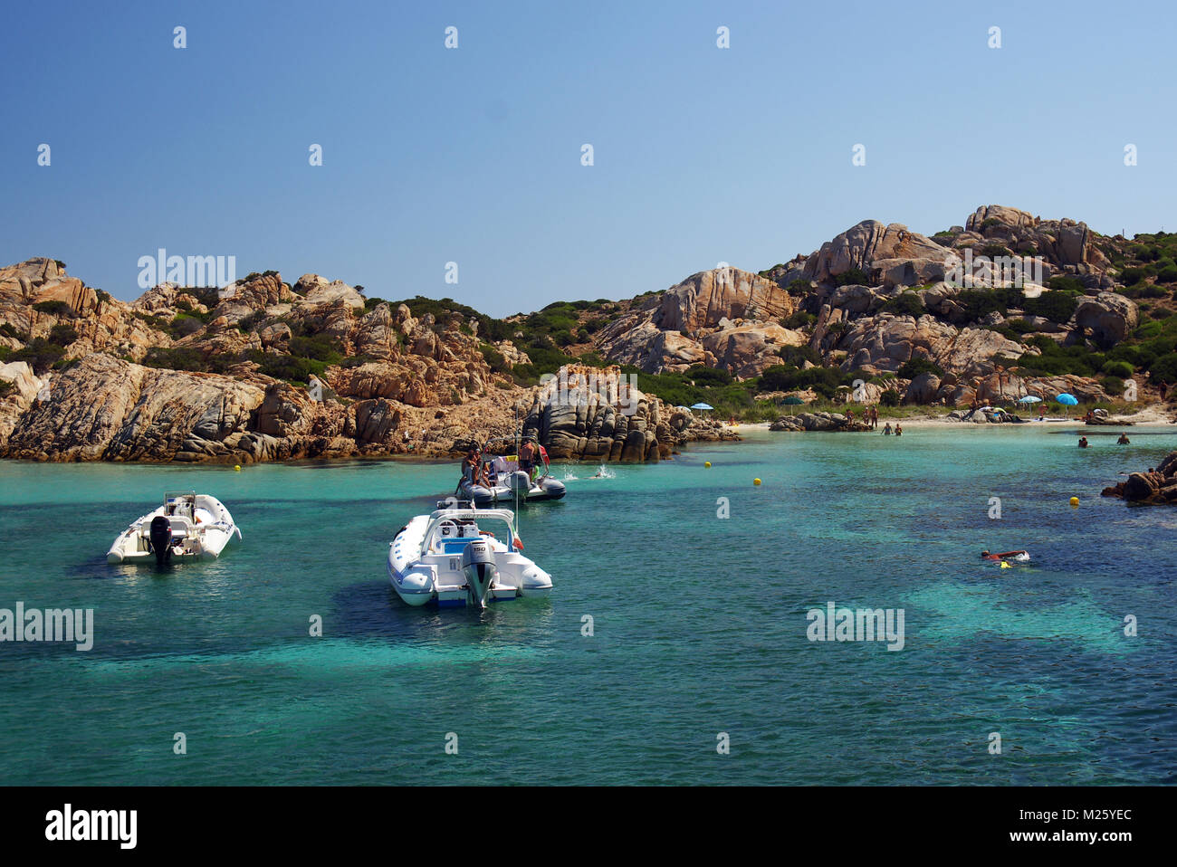 Insel Caprera, La Maddalena, Sardinien Stockfotografie - Alamy