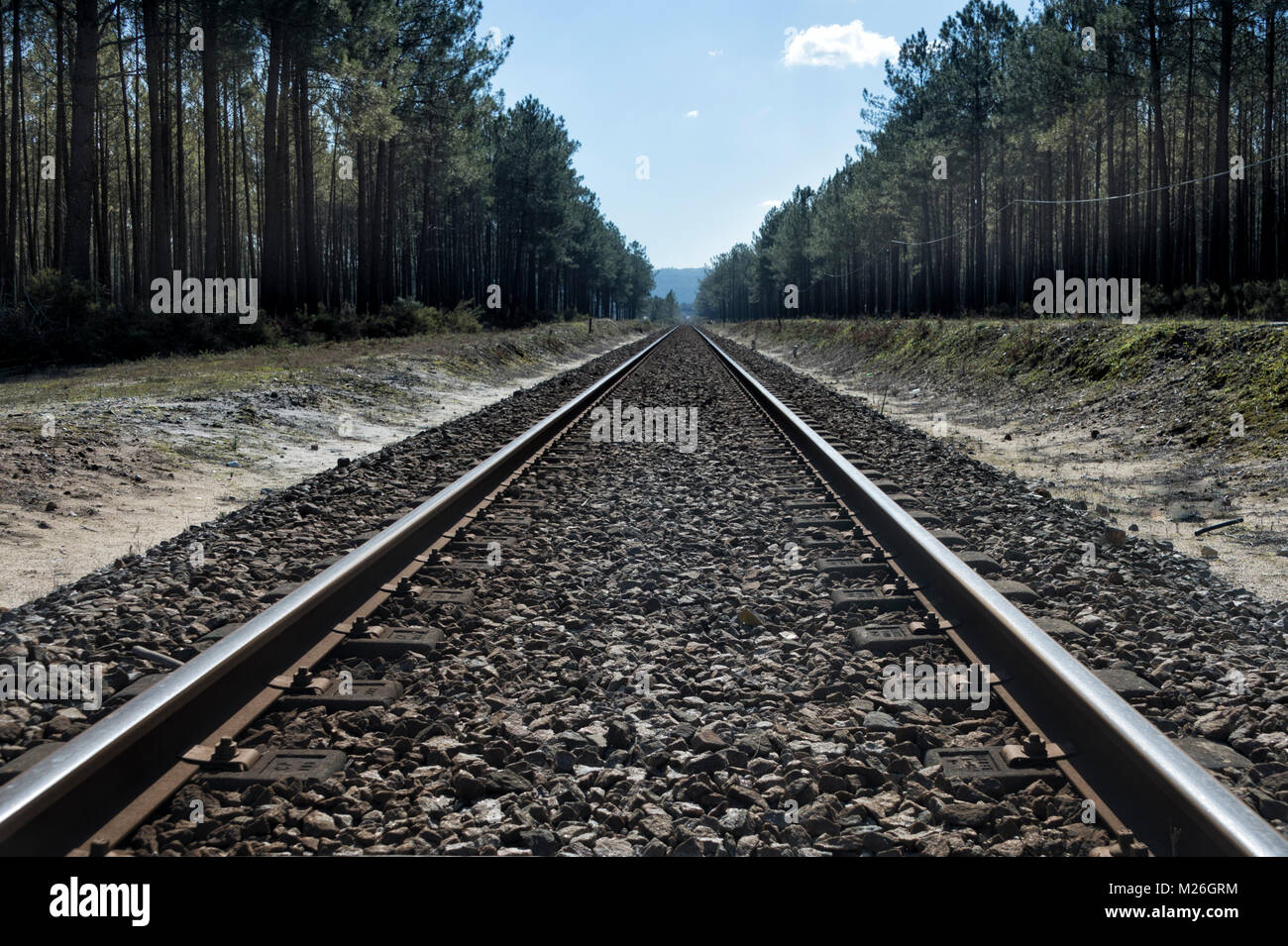 Eisenbahnschienen parallel Stockfotos und -bilder Kaufen - Seite 4 - Alamy