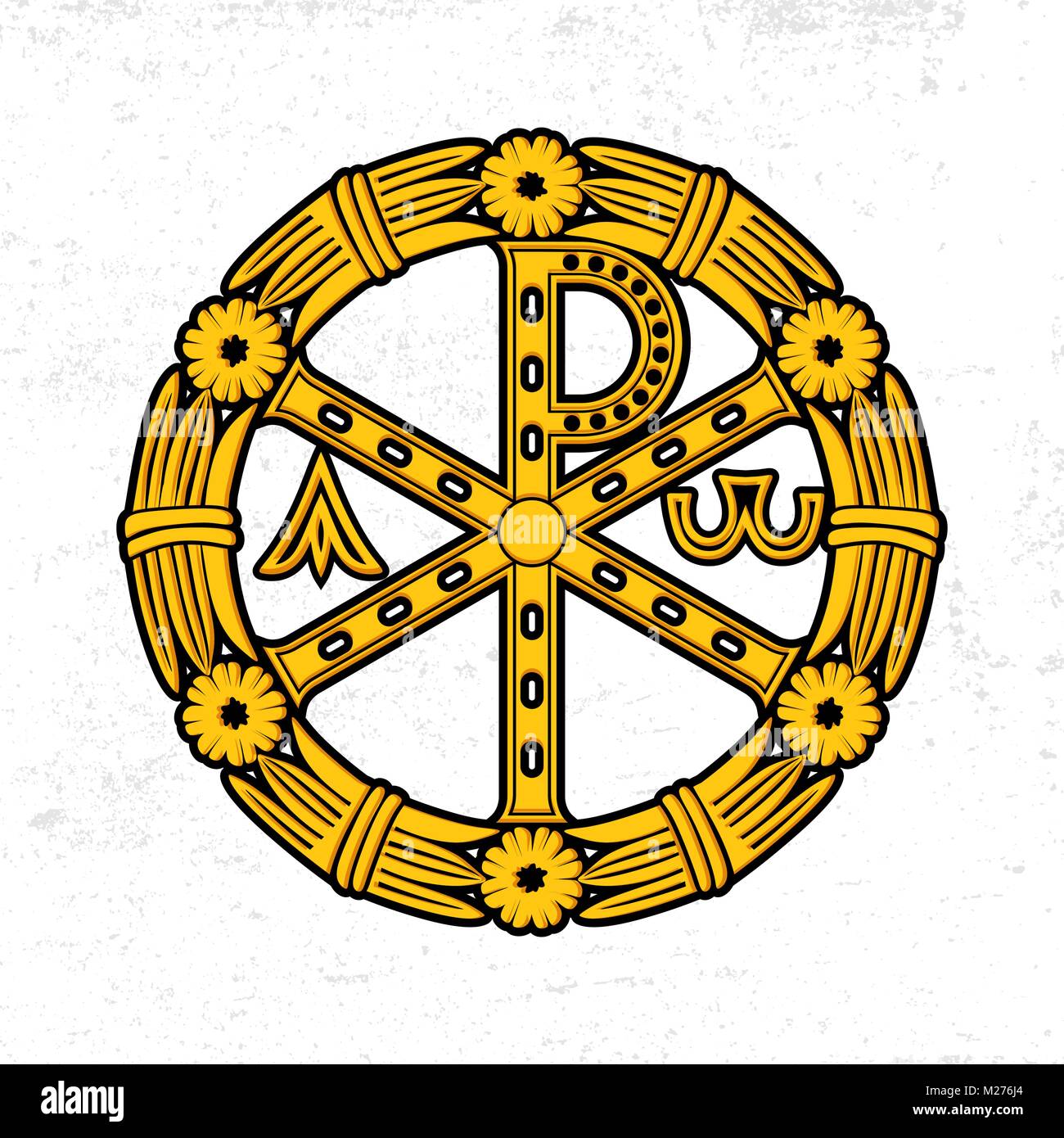 Jesus Simbolo Alfa E Omega Alpha Und Omega Kirche Logo