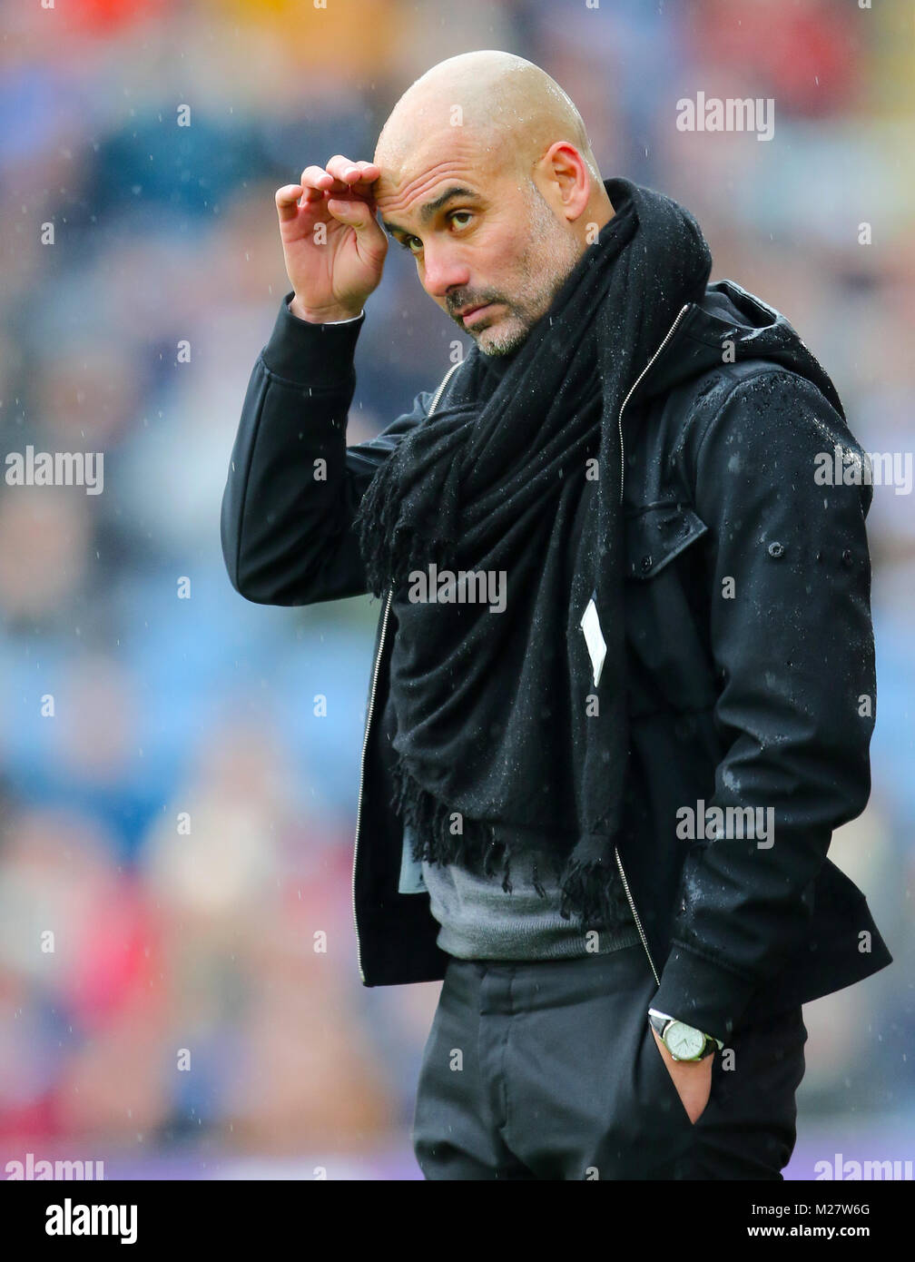 Manchester City-Trainer Pep Guardiola Stockfotografie - Alamy