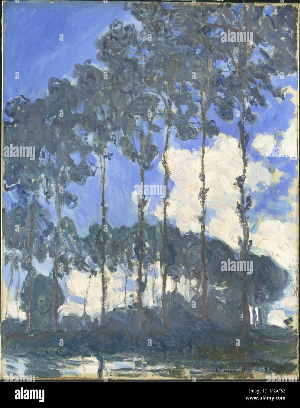 Monet Pappeln Stockfotos und -bilder Kaufen - Alamy