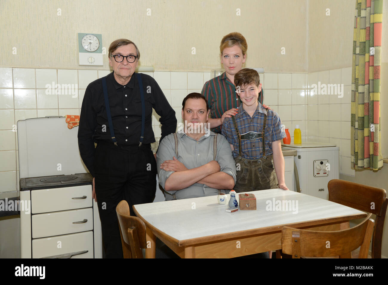 Set-Termin zu den Dreharbeiten von Junges Licht in Kšln, 11.08.2015 ...