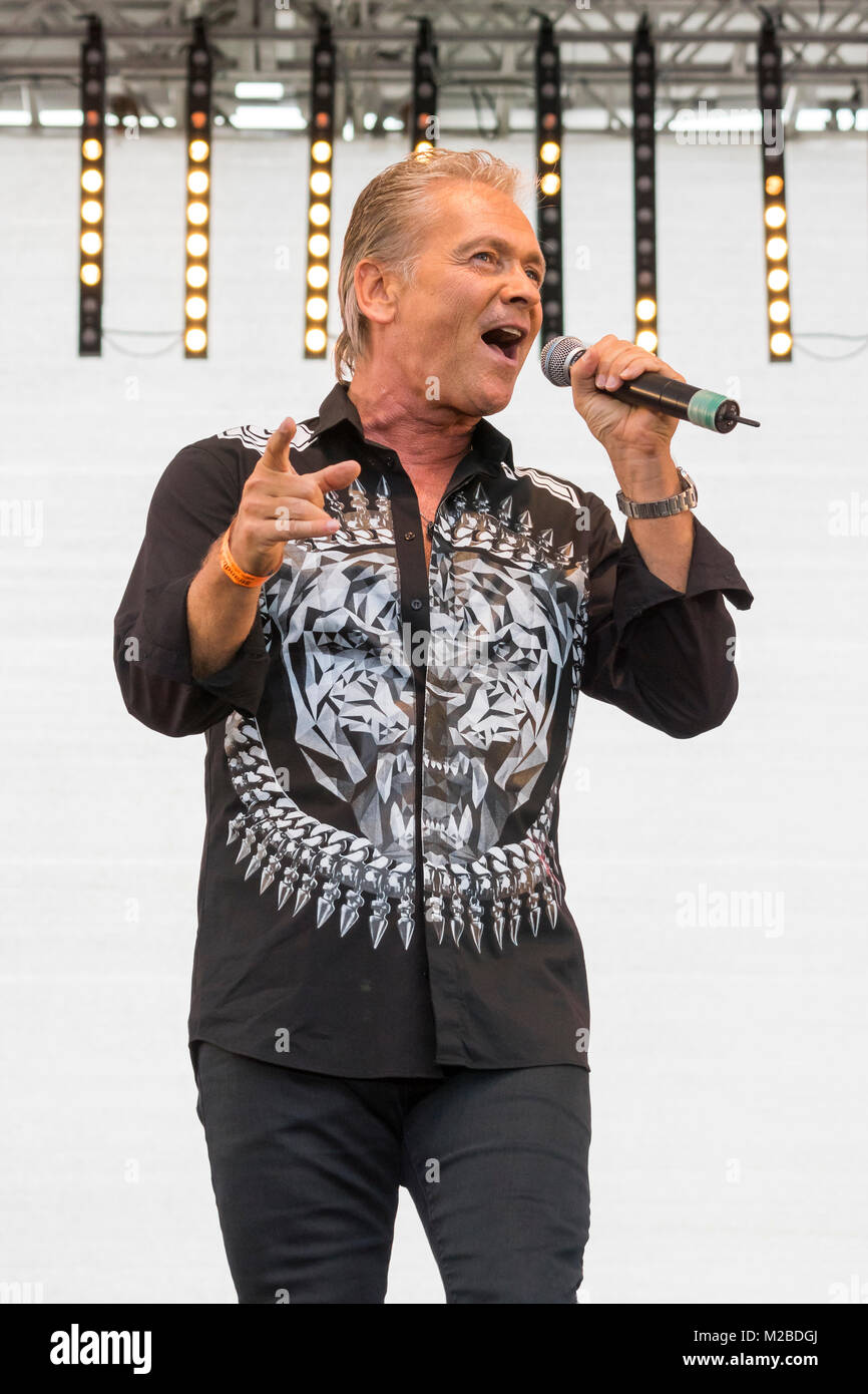 Olaf Berger beim radioB 2 Schlagerolymp im Freizeit- und Erholungspark ...