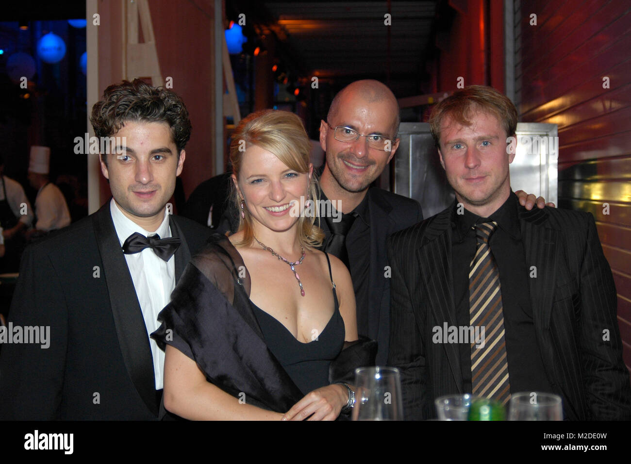 Die tromberg' Cast (v. li.: Oliver K. Wnuk, Diana Staehly, Christoph ...