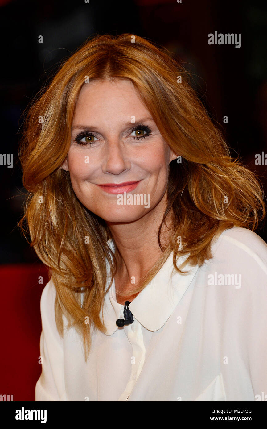 Moderatorin Kim Fisher ist zu Gast in der Aufzeichnung der NDR Talkshow ...