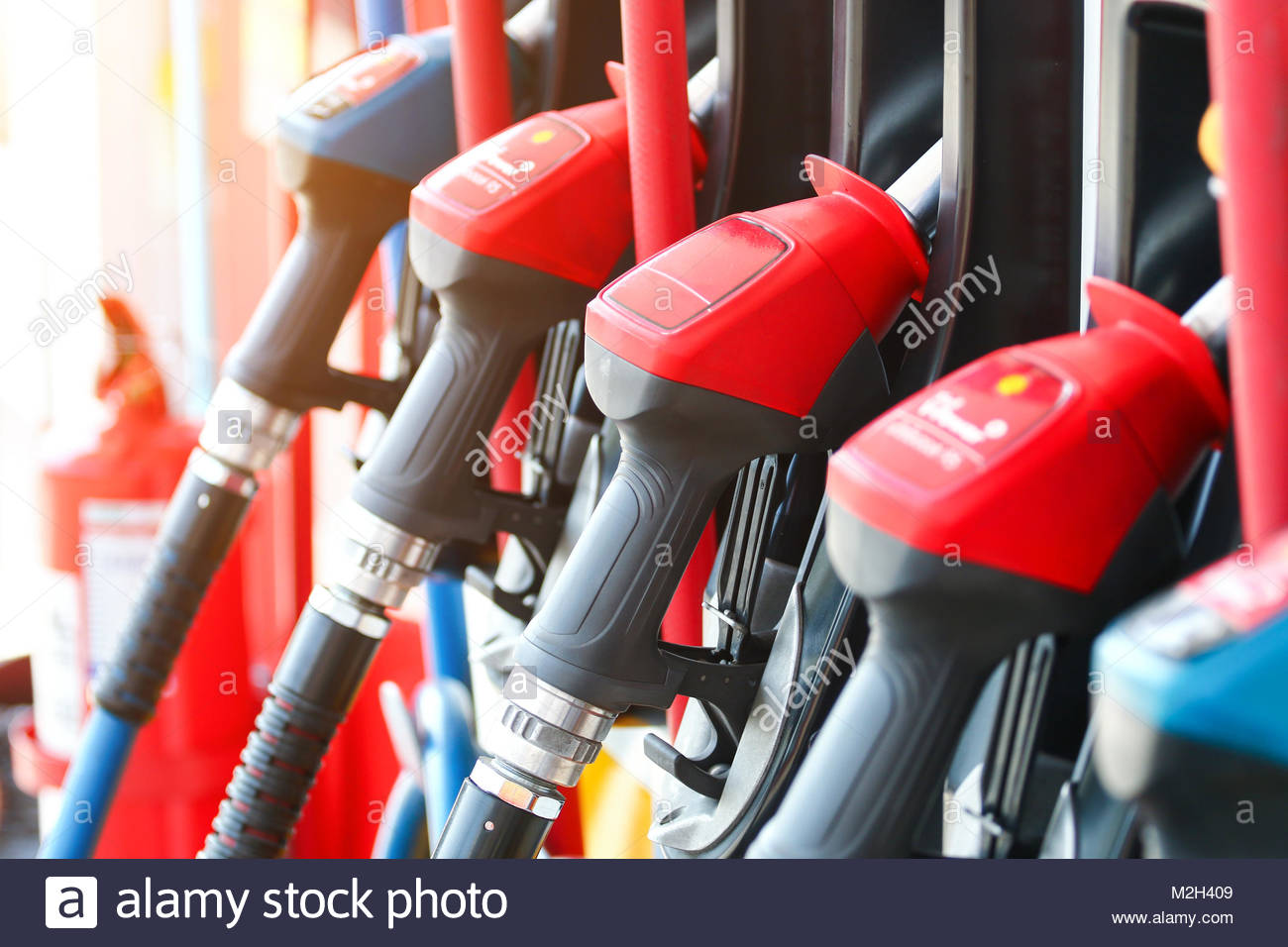 Gas Station Pump Stockfotos & Gas Station Pump Bilder - Alamy
