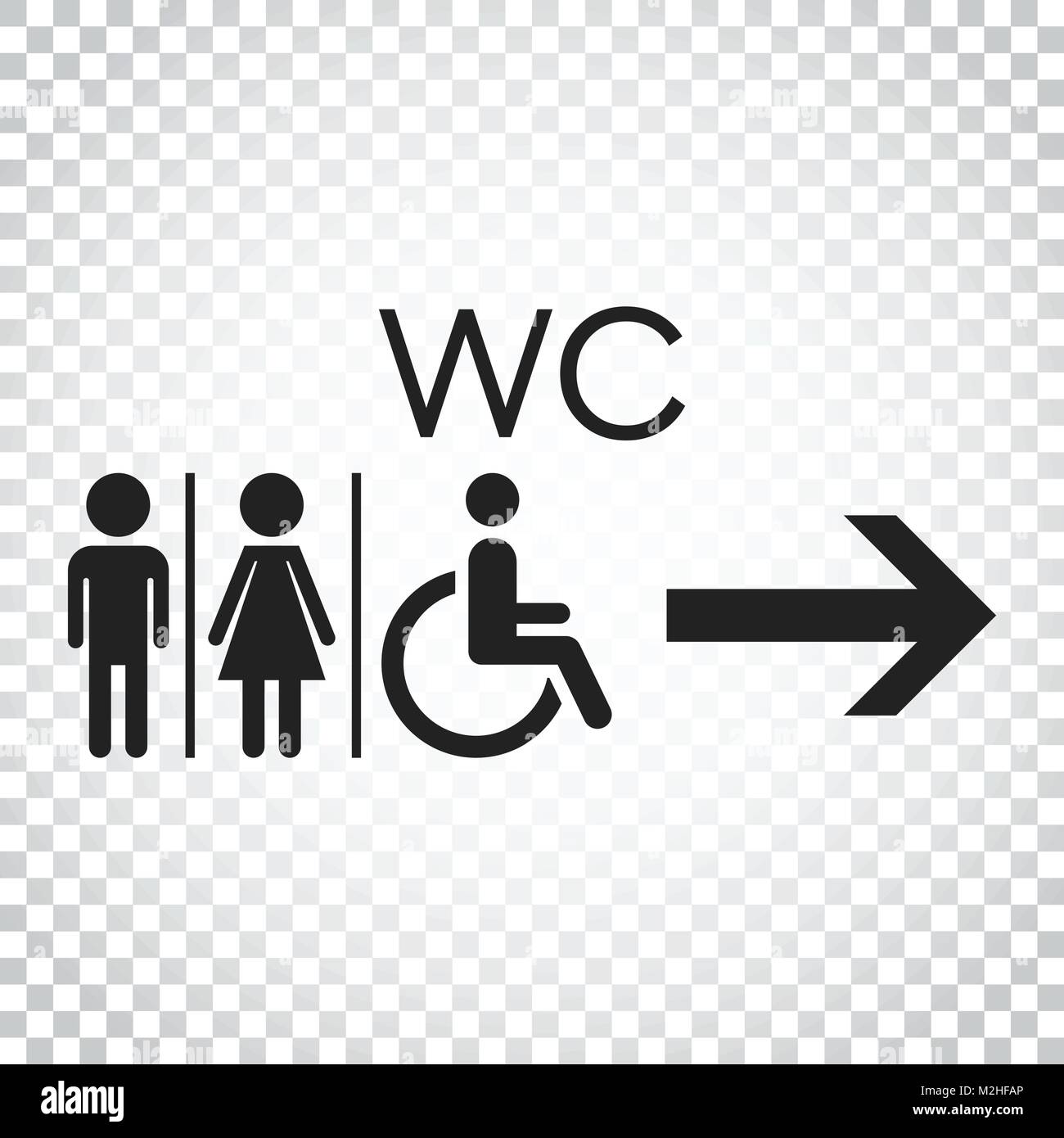 Lavatory Toilet Klo Pictogram Piktogramm Toilette Wc Stockfotos ...