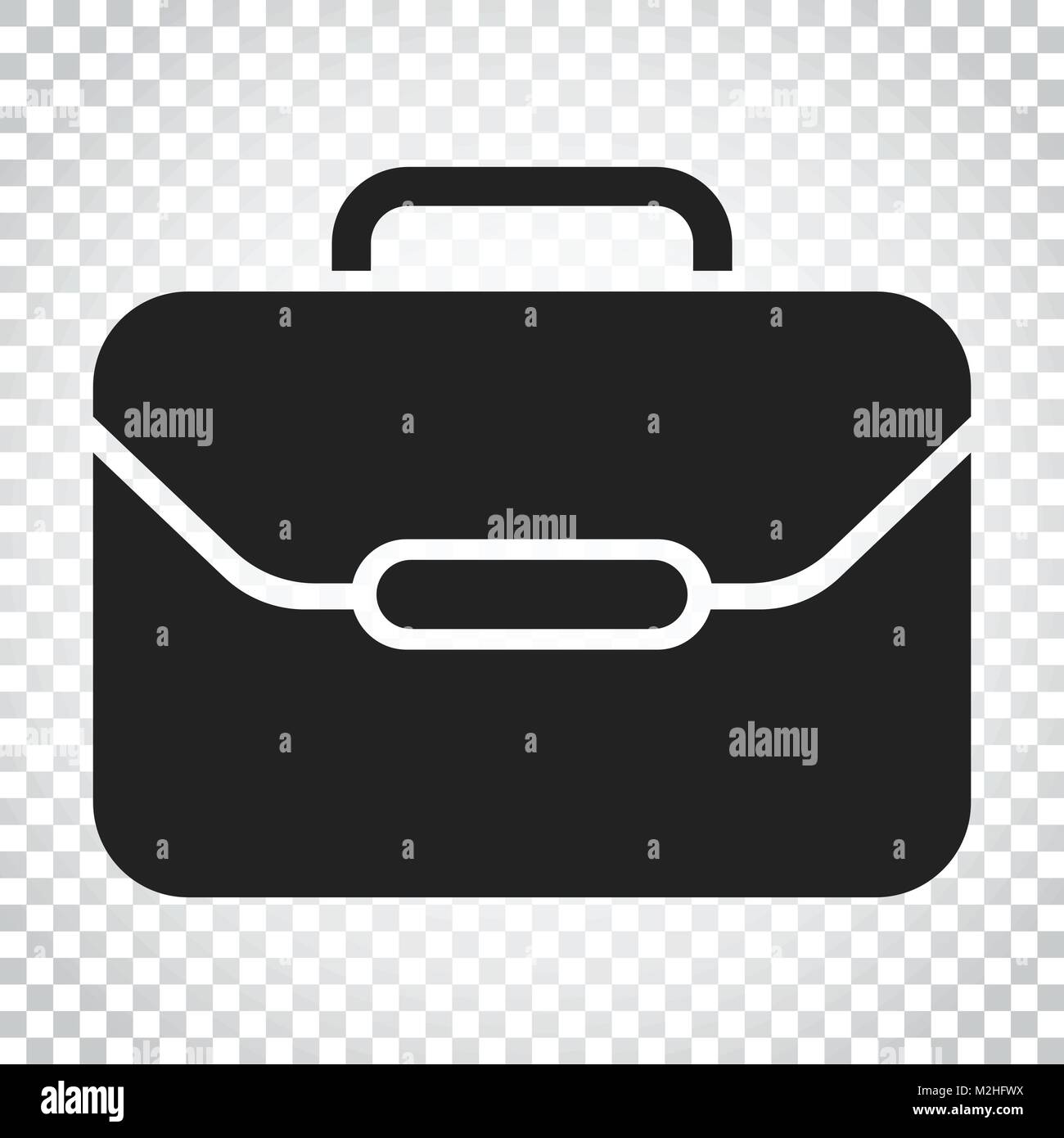 Koffer Vektor icon. Gepäck Abbildung im flachen Stil. Einfaches ...