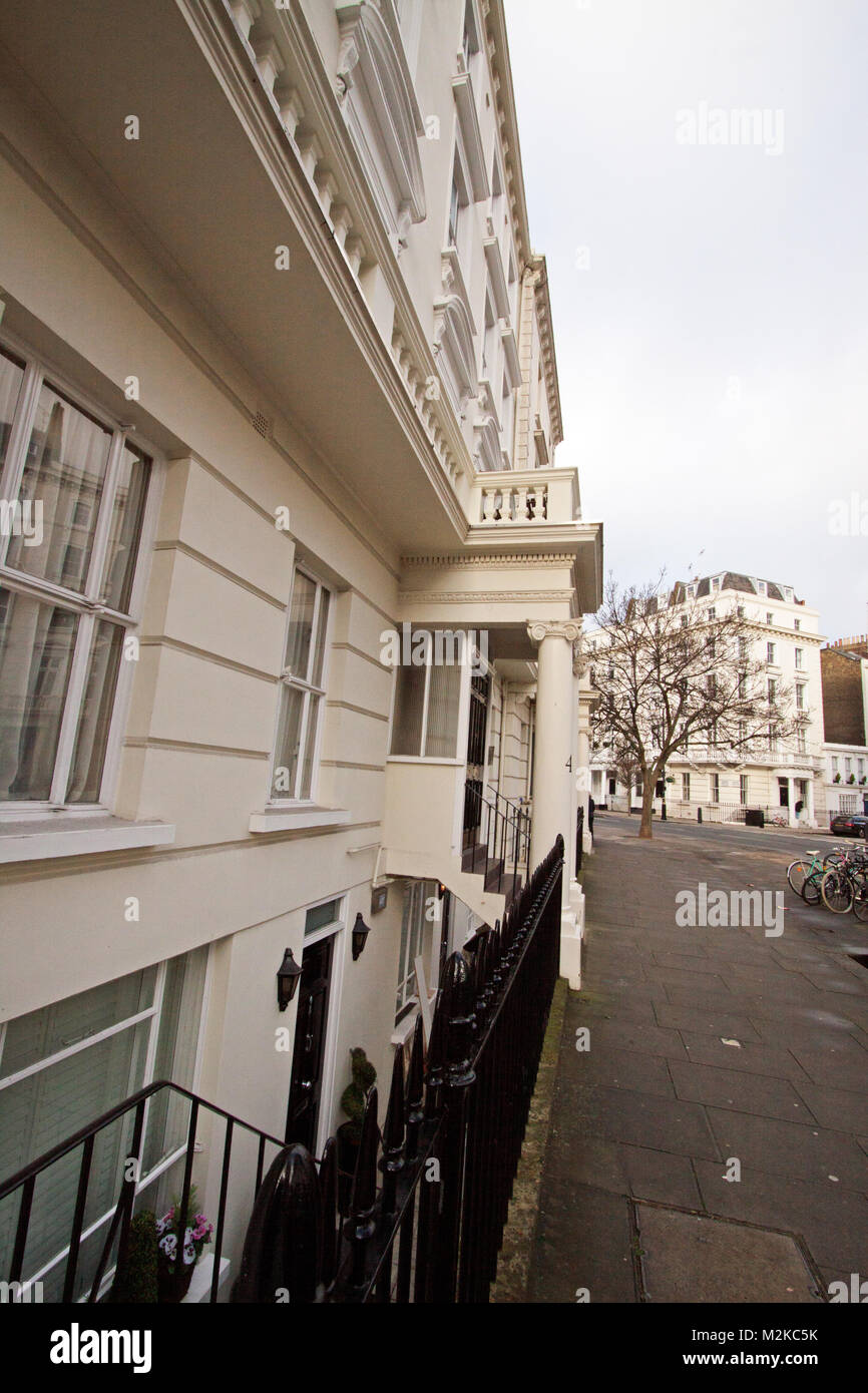 Thomas Cubitt Stuck Häuser, St Georges Square, Pimlico, London, England ...