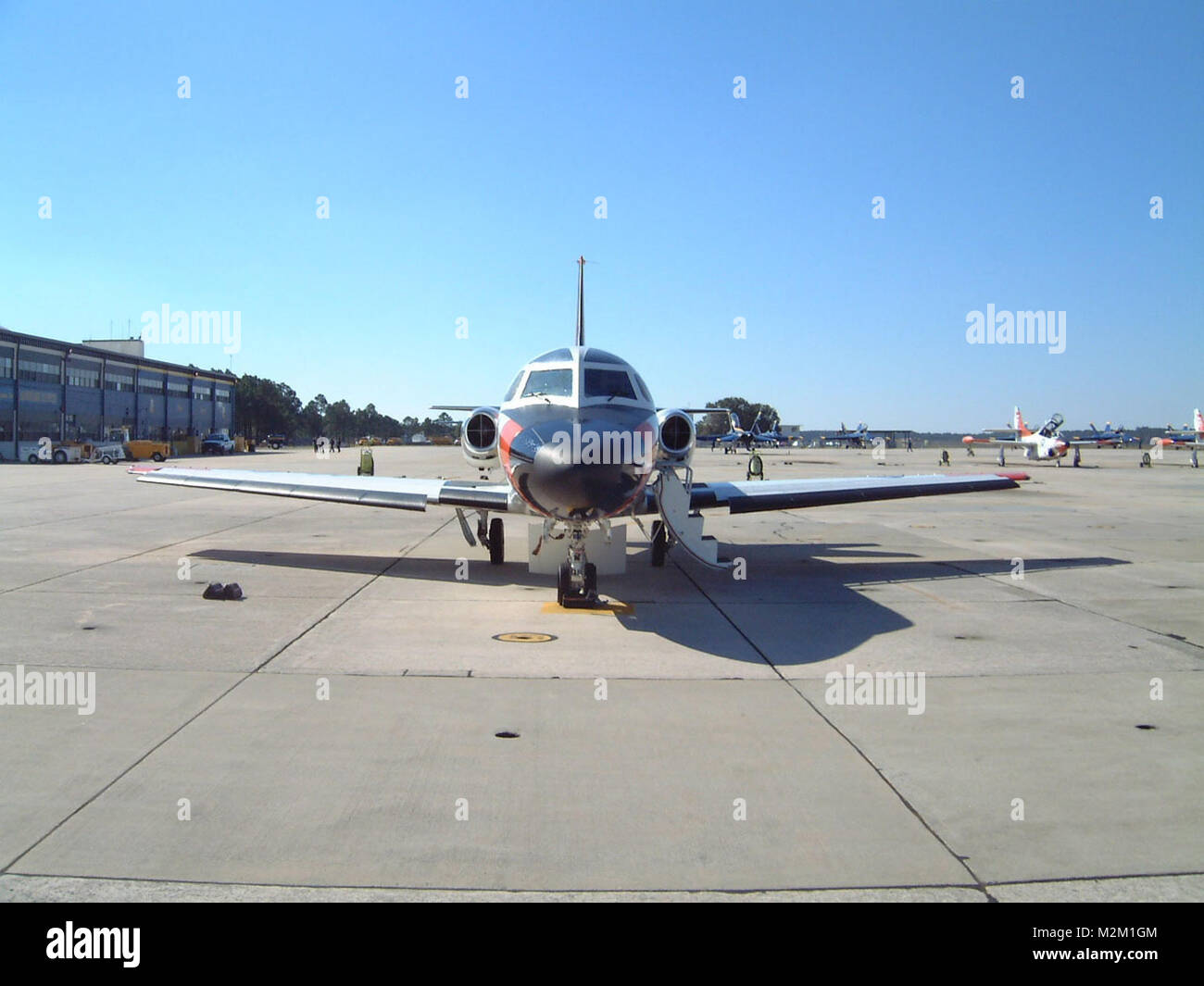 T-39 von VT-86 auf der Flightline mit NAS Pensacola. Foto von Leutnant ...