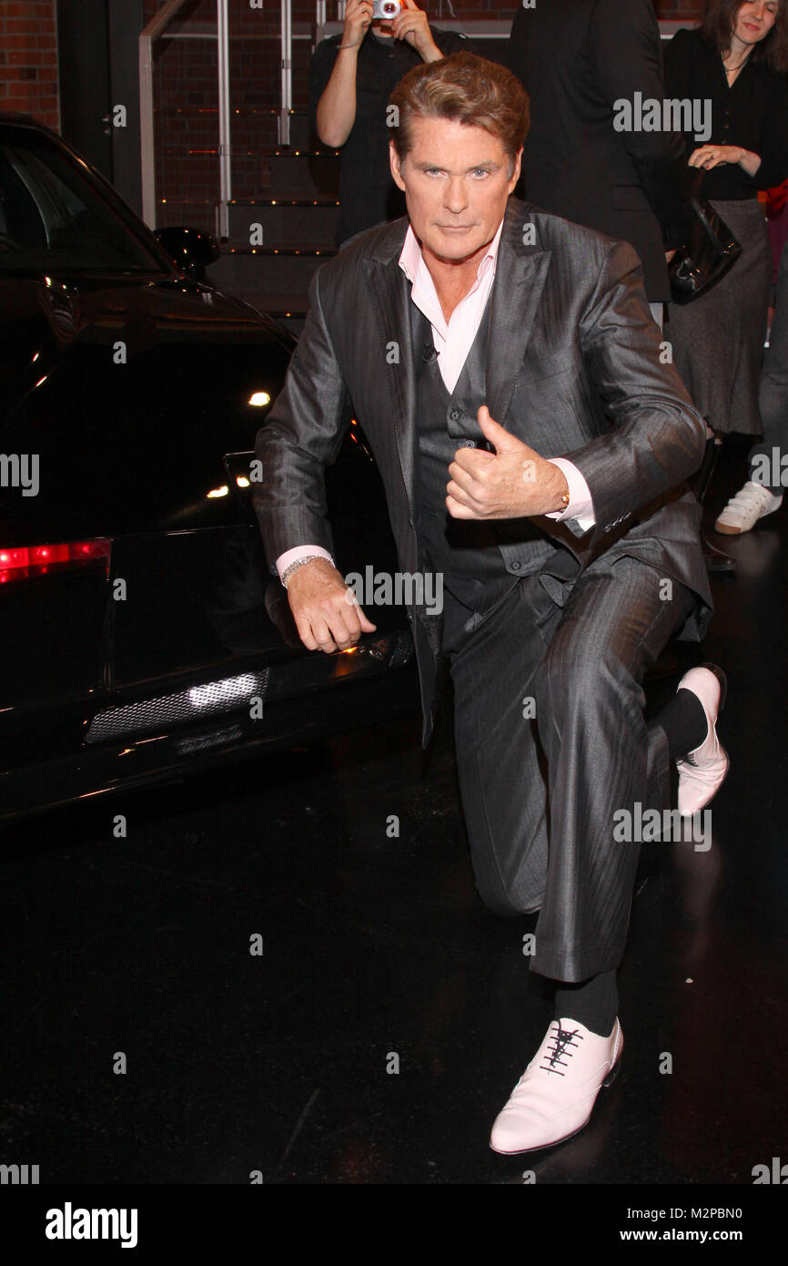 David Hasselhoff Knight Rider Stockfotos und -bilder Kaufen - Alamy