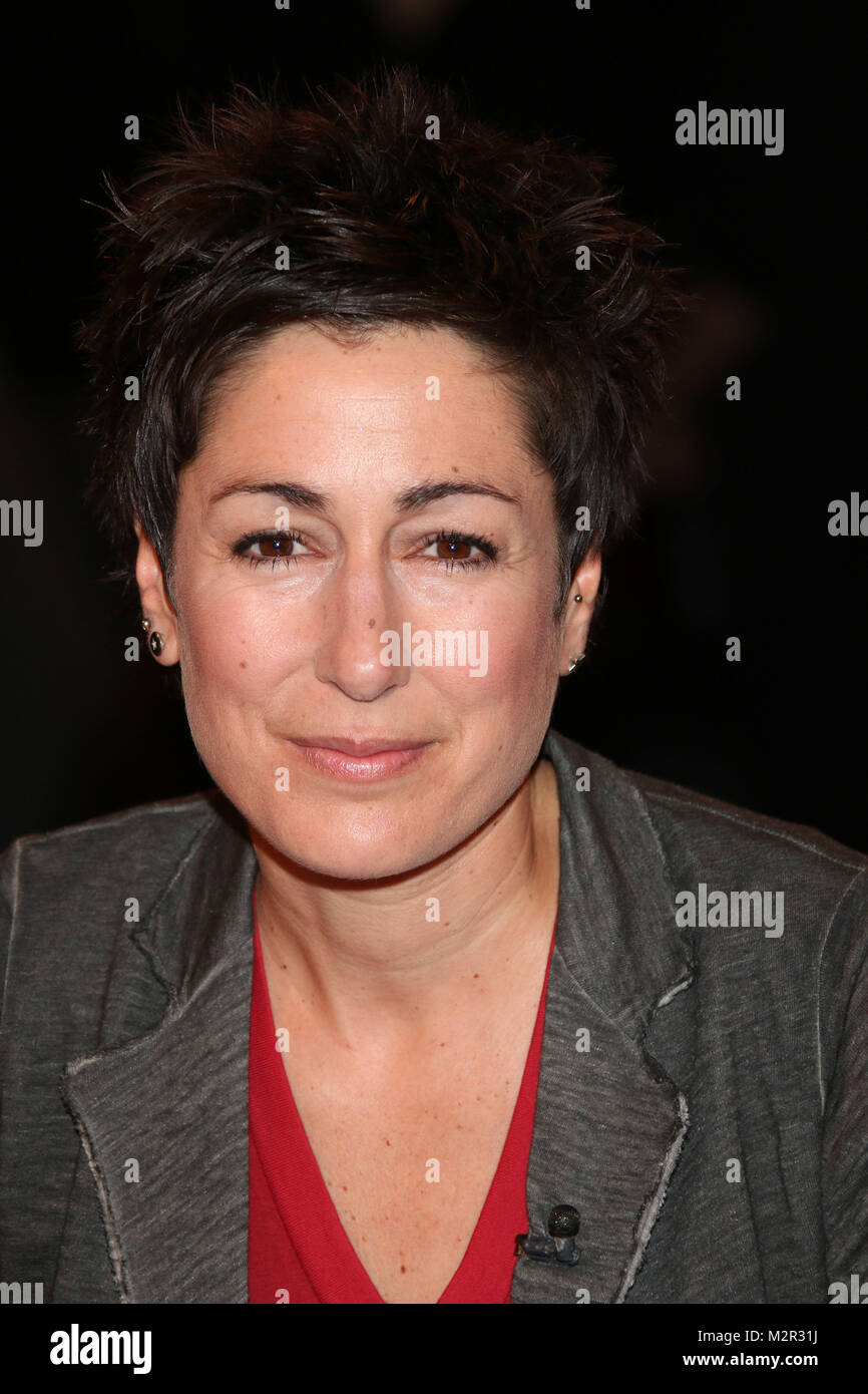 Dunja Hayali Bei Der Stockfotos und -bilder Kaufen - Alamy