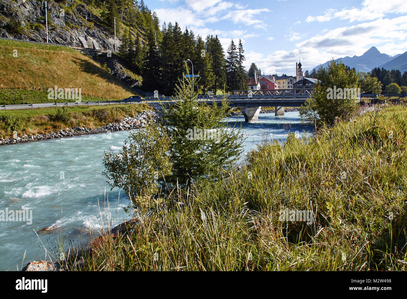 Inn fluss schweiz graubünden -Fotos und -Bildmaterial in hoher ...