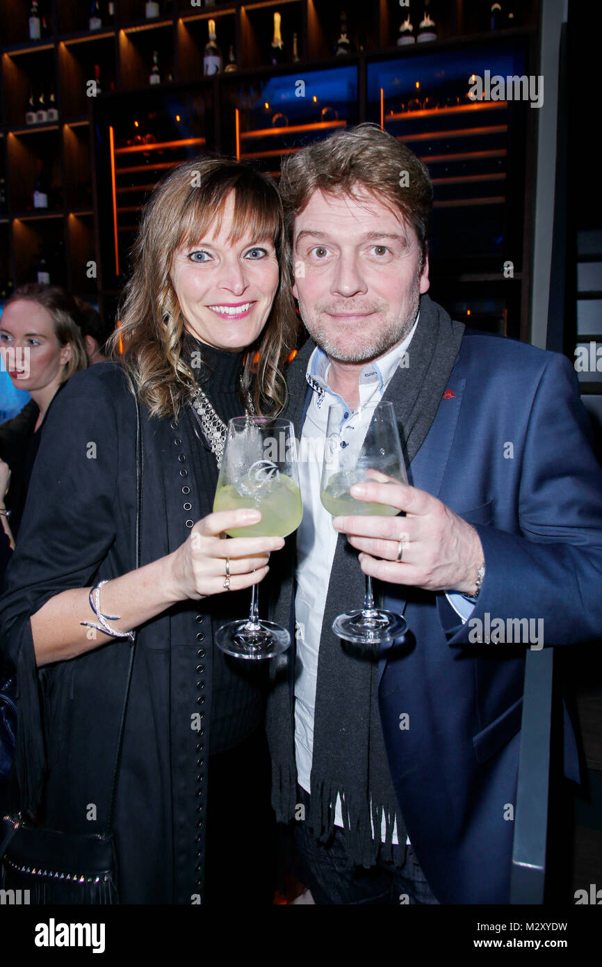 Oliver Hoerner mit seiner Frau Alexandra, Eroeffnung des italienischen ...