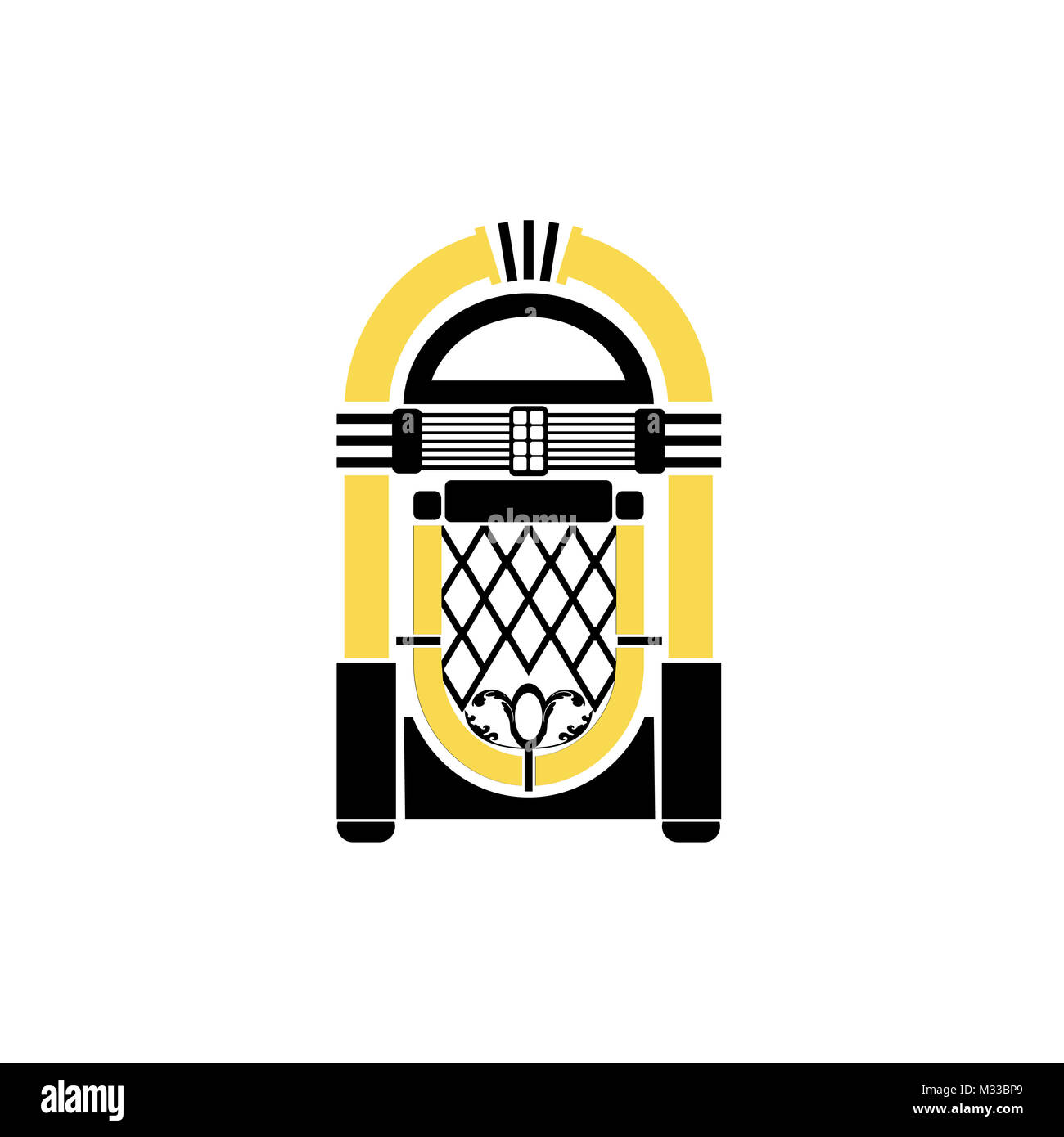 Retro jukebox vector -Fotos und -Bildmaterial in hoher Auflösung – Alamy