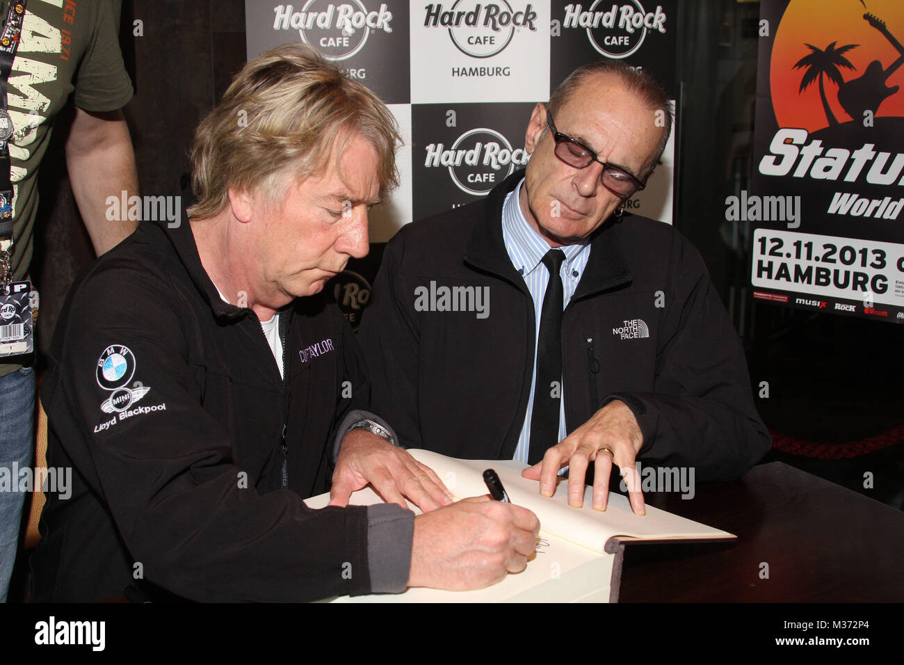 Status Quo, sterben Gitarristen Rick Parfitt und Francis Rossi besuchen ...