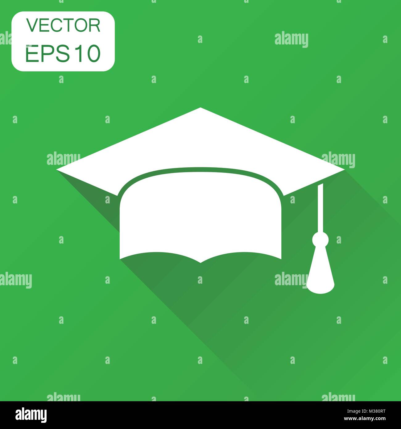 Diplomand cap Symbol. Business Konzept fertig stellen Bildung hat das ...