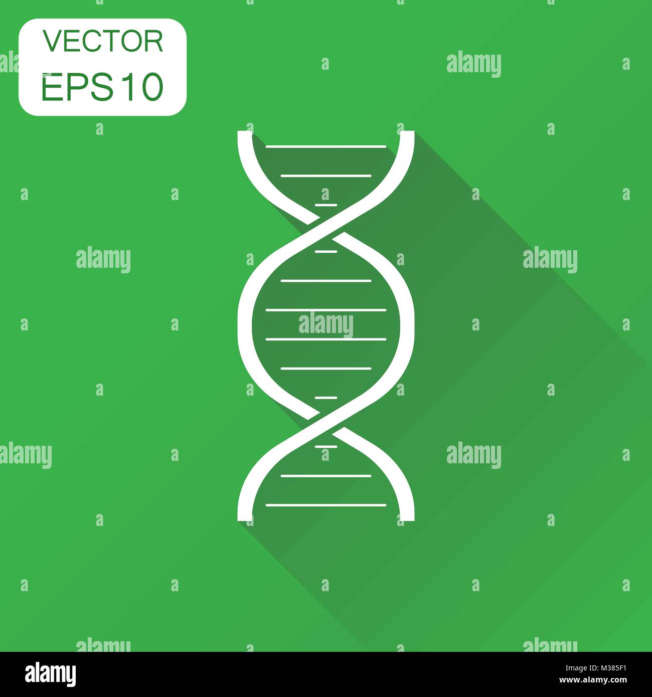 Dna-Symbol. Business Concept Medizin Molekül Piktogramm. Vector ...