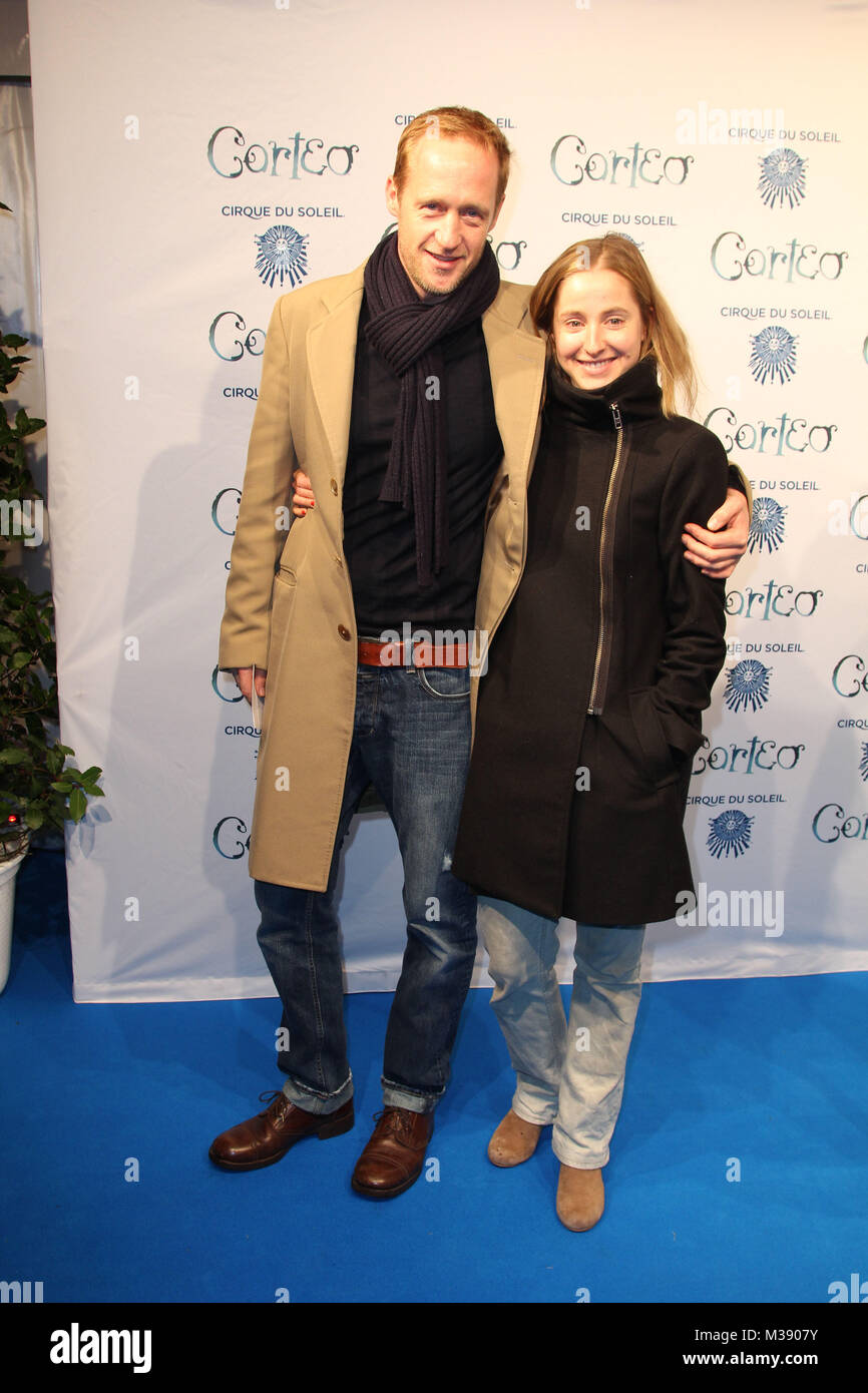 Stephan Kampwirth, Katharina Brandt, Cirque du Soleil, Premiere Corteo ...